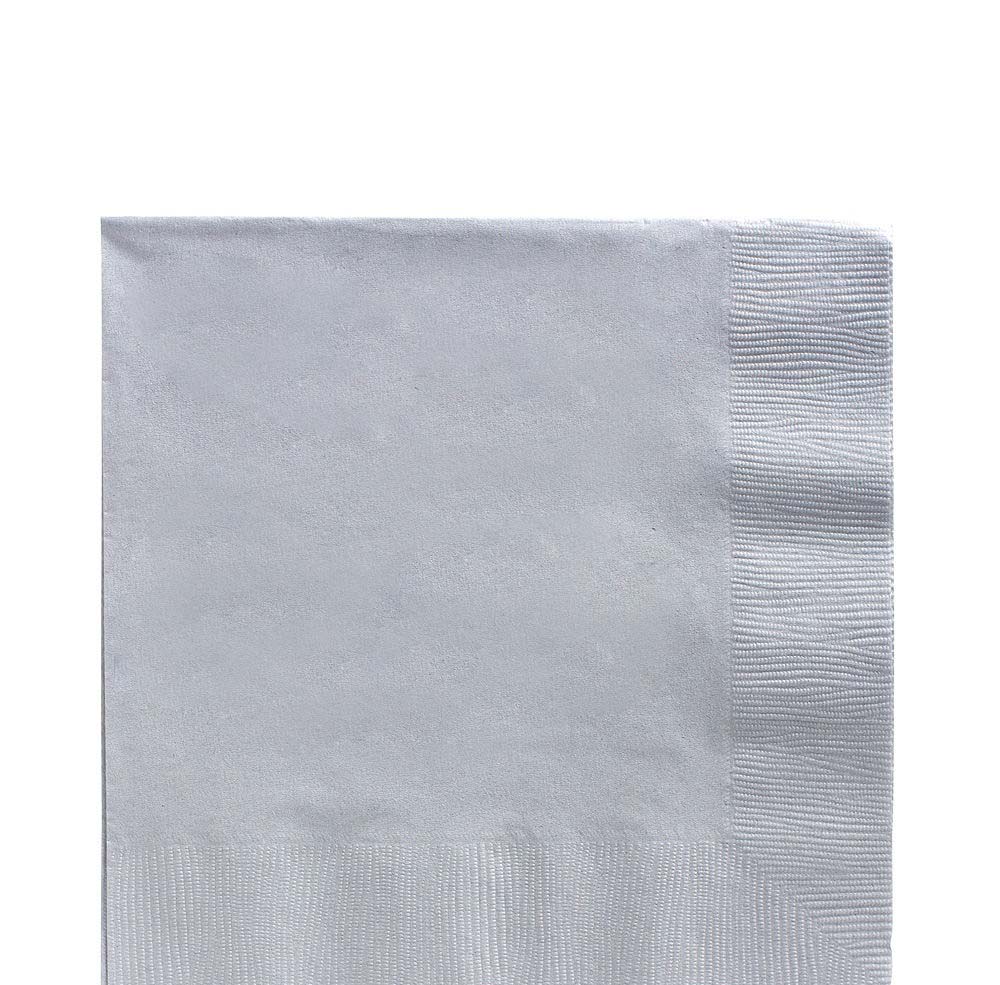 6-Pieces 2-Ply Plain Paper Napkins, 6.5inches – Party Time Dubai