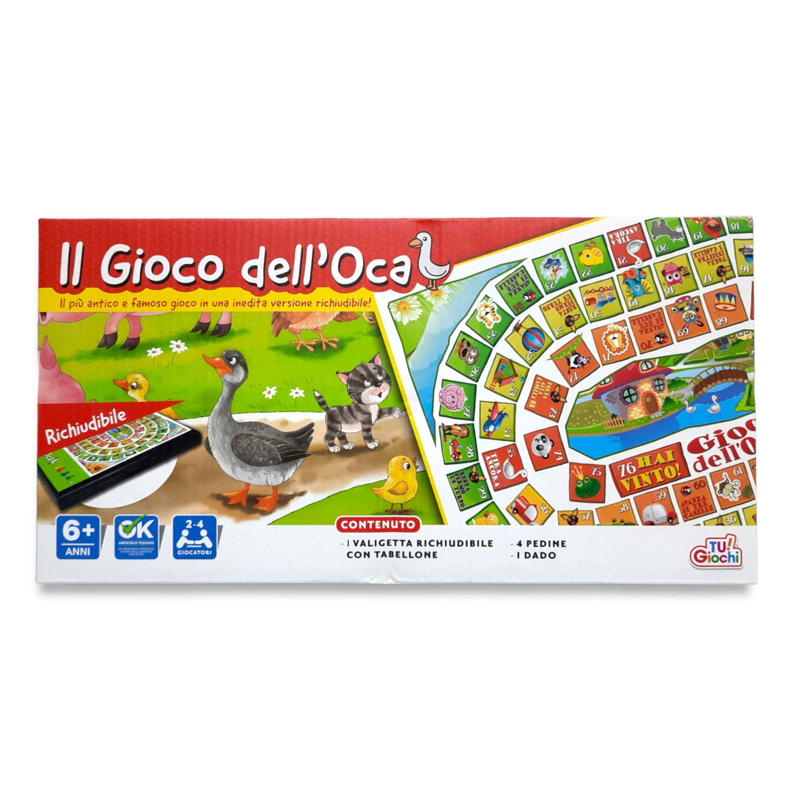The Game of the Goose Italian Board Game, Kids Creative Games – Party ...