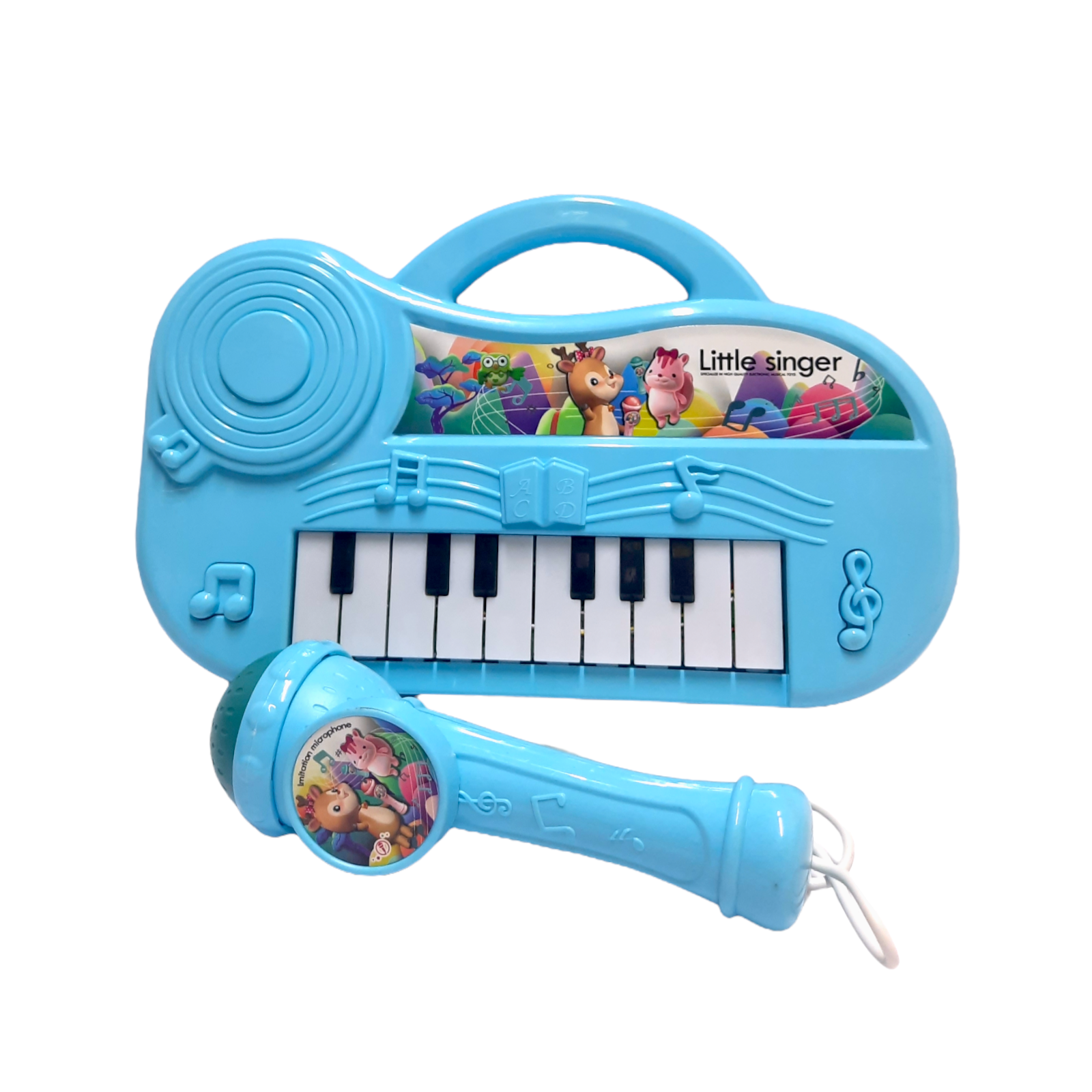 Little Singer Piano Keyboard 16 Keys, Multifunctional Musical ...
