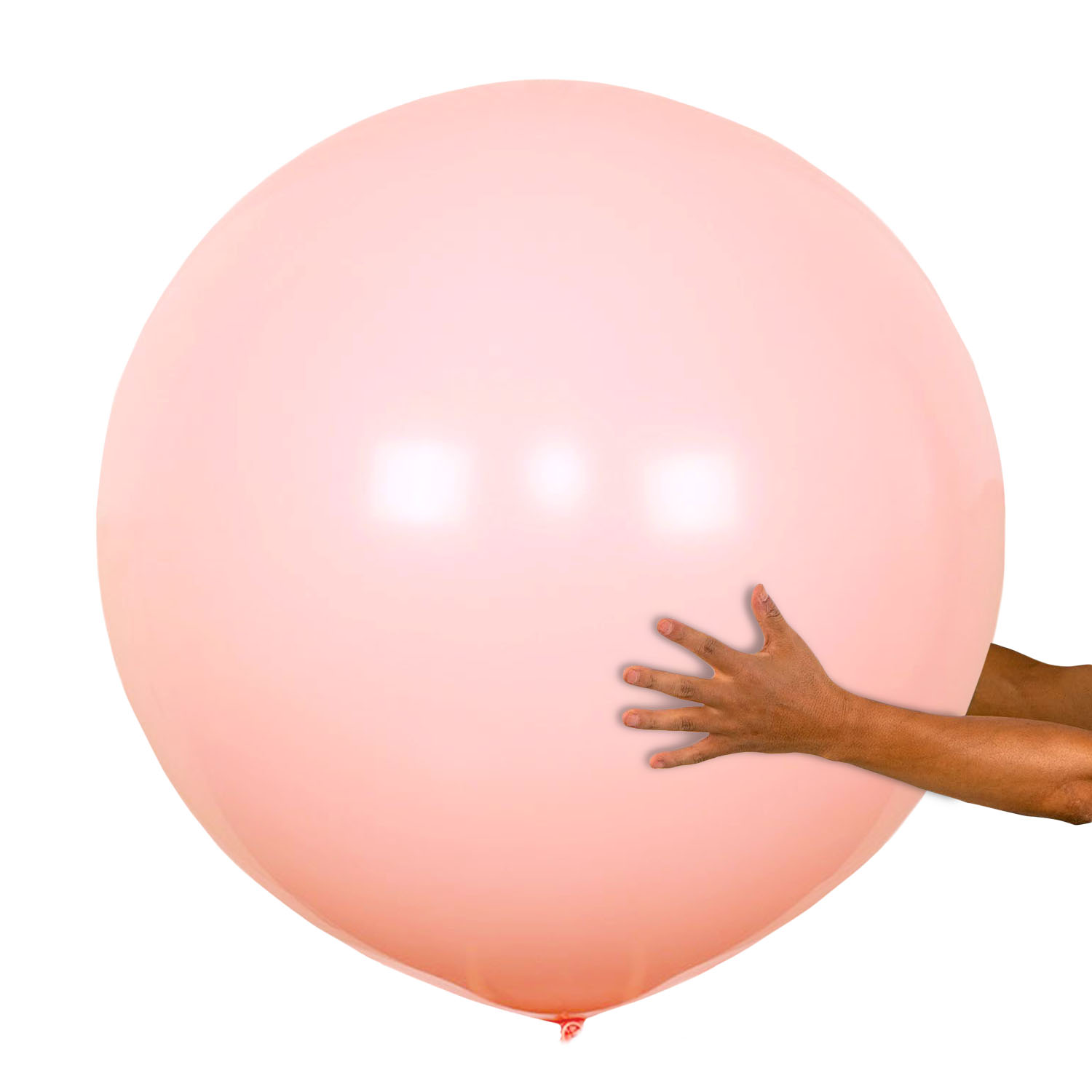 1pc 36″ Jumbo Latex Balloon – Pastel Orange – Party Time Dubai