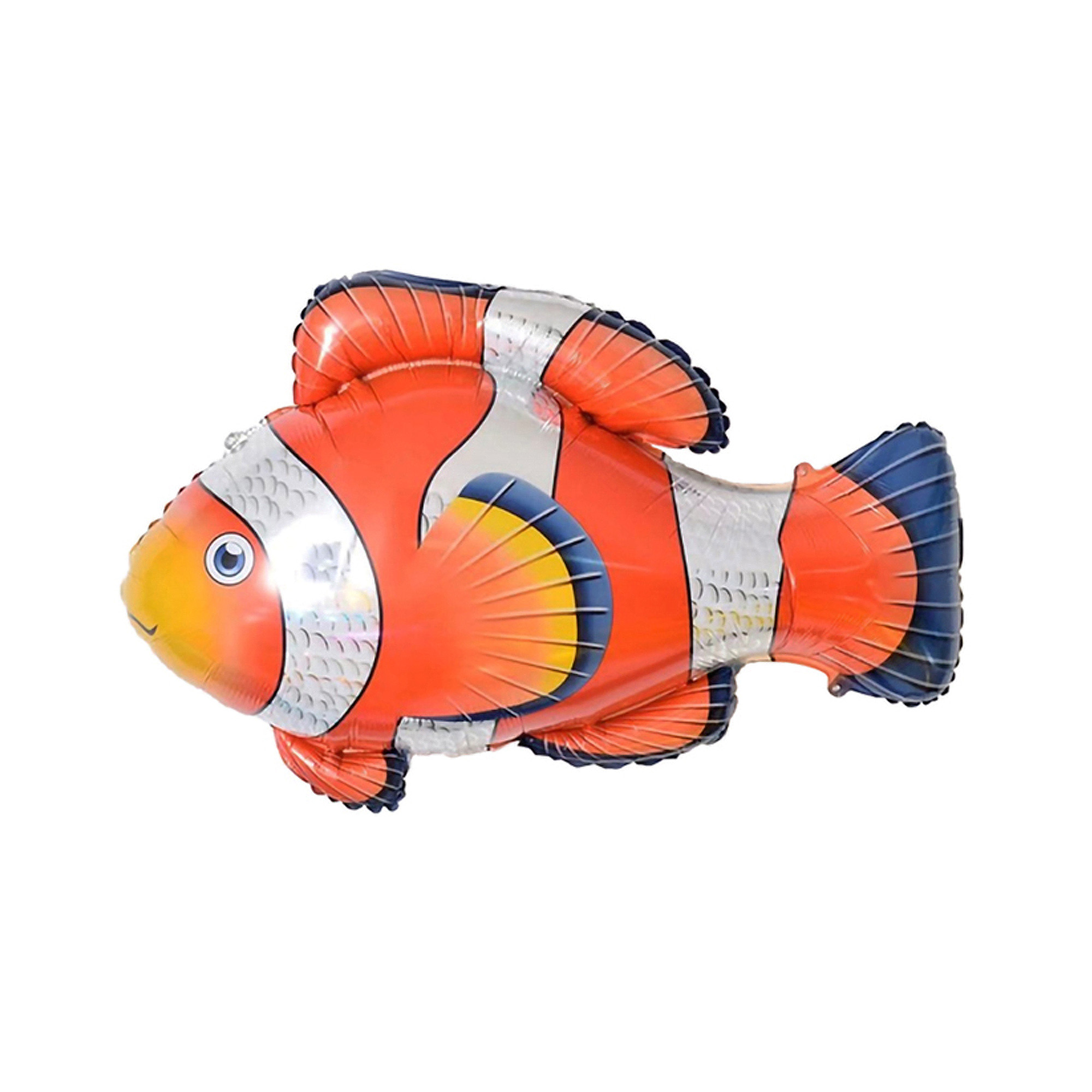 1pc 70x89cm Clown Fish Nemo Foil Balloon, Under The Sea Theme ...