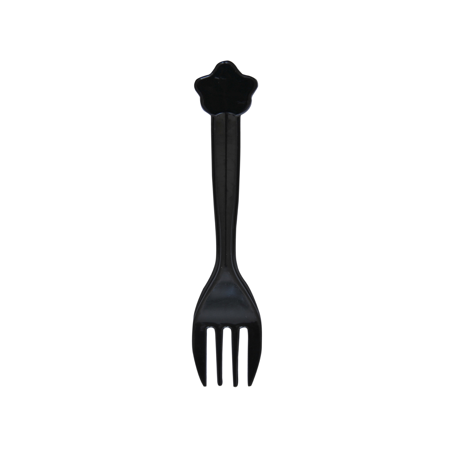 6-Pieces Black Disposable Fork – Party Supplies – Party Time Dubai