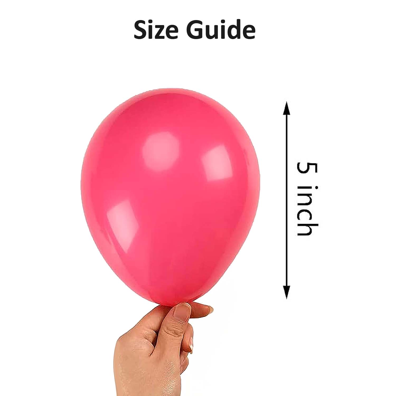 50-Pieces 5inch Standard Yellow Latex Balloon – Party Time Dubai