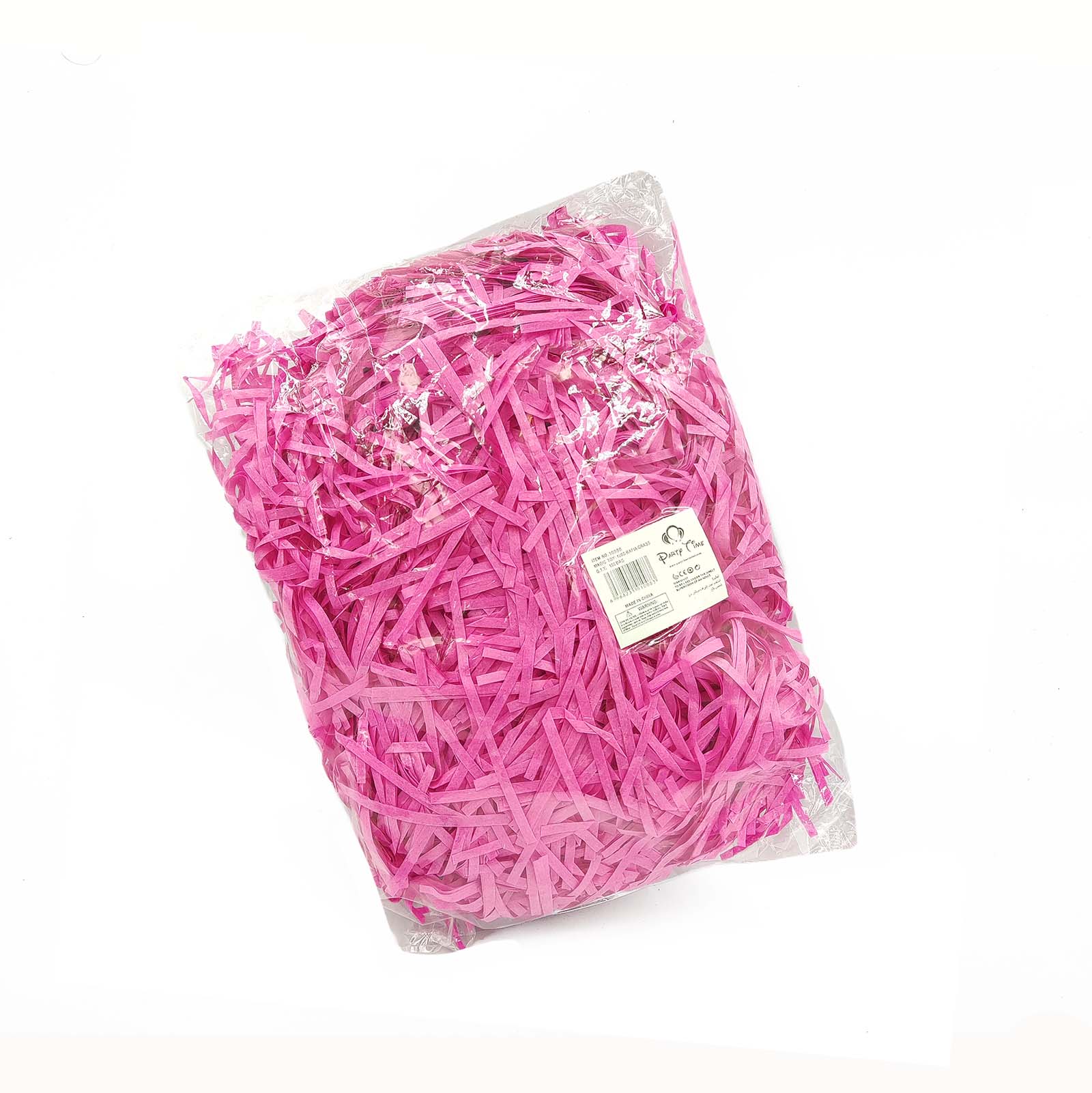 1 Pack 100grams Shredded Paper, Dark Pink – Party Time Dubai