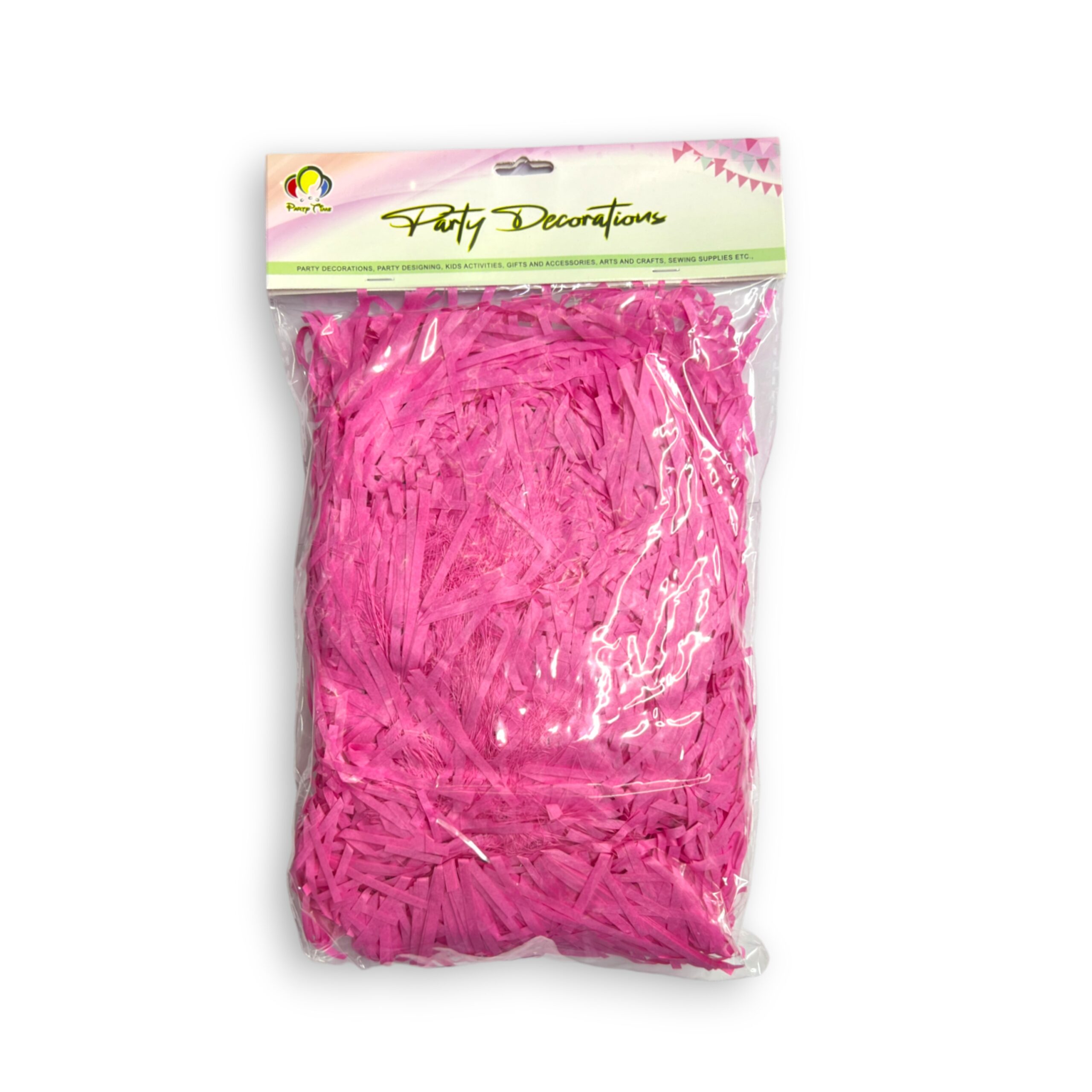50grams Dark Pink Shredded Paper, Crinkle Cut Paper Gift Box Filling ...