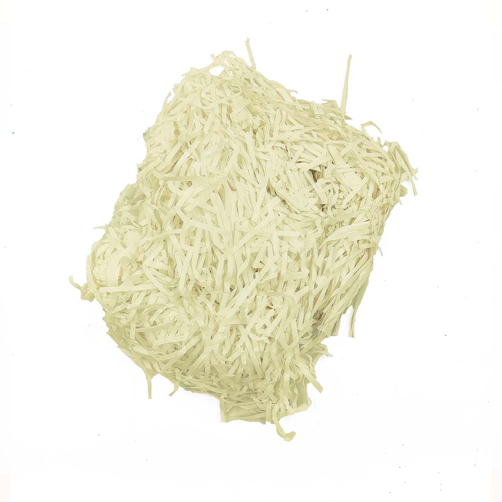 50grams Ivory Shredded Paper, Crinkle Cut Paper Gift Box Filling ...