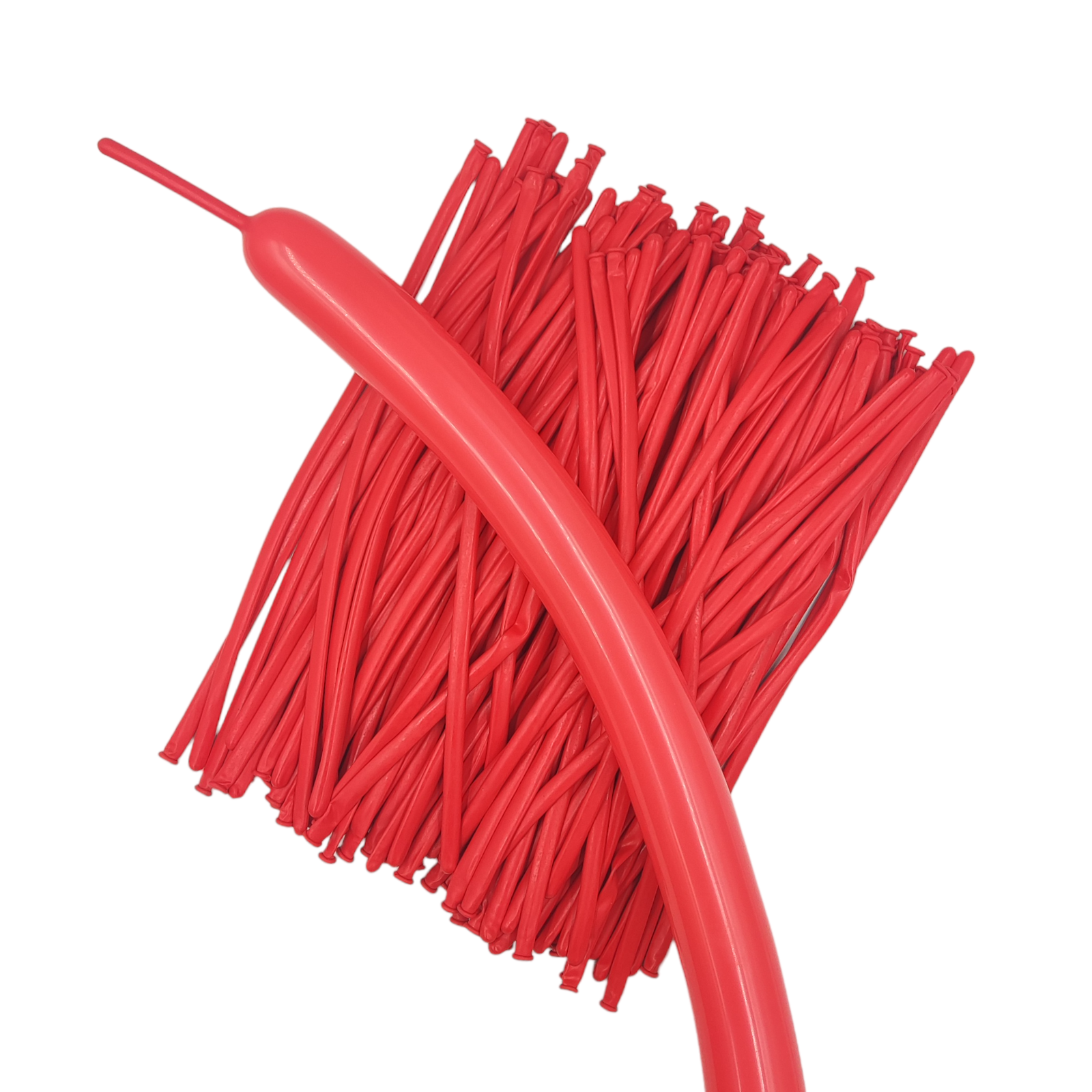 100-Pieces 260q Long Balloons, Red – Party Time Dubai