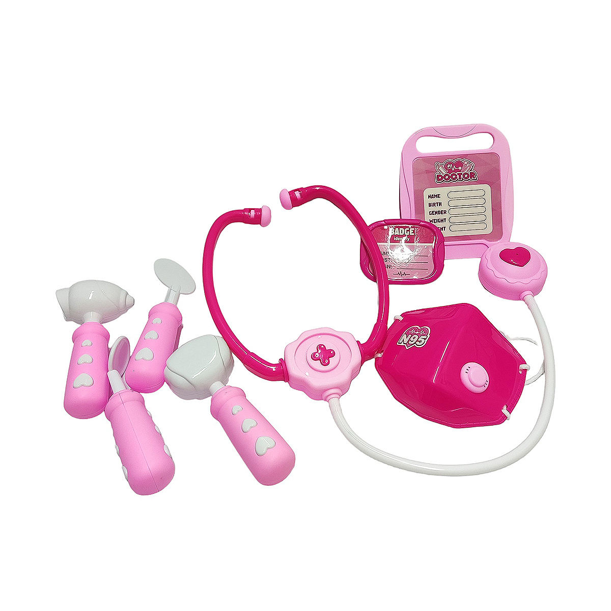 Kids Doctor Toys Playset, Pink – Party Favors & Gifts – Party Time Dubai