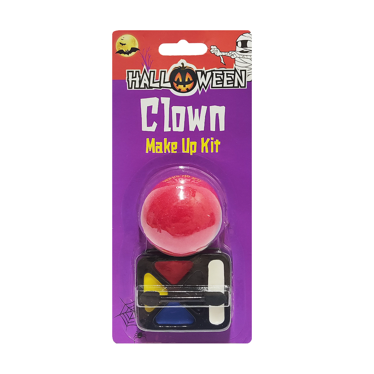 2-Pieces Clown Make Up Kit – Halloween Costume – Party Time Dubai