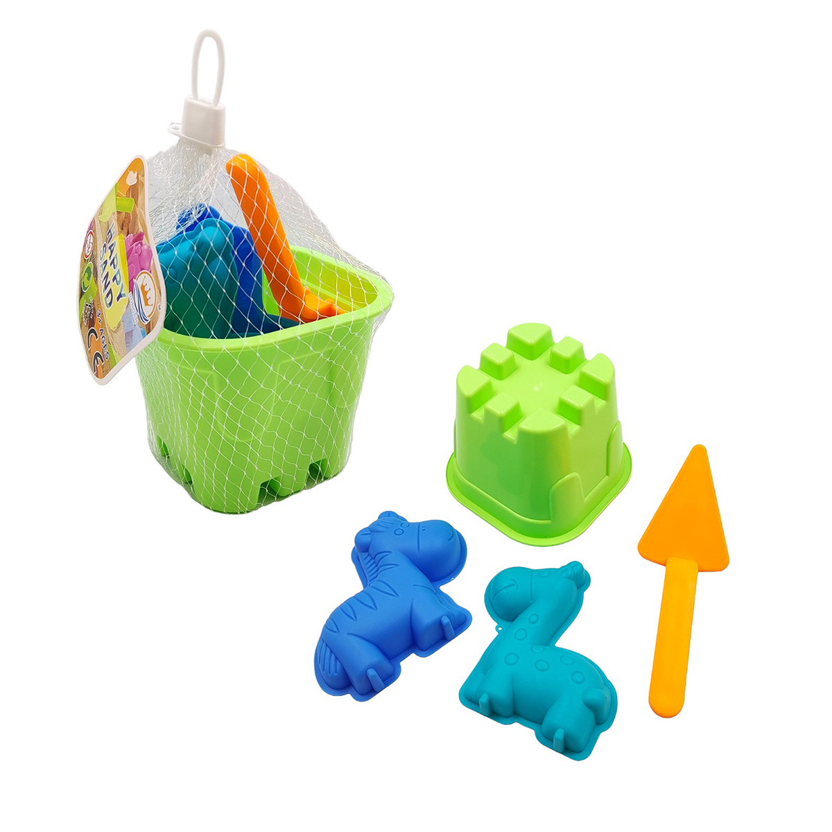 4-Pieces Mini Sand Creation Beach Toy Play Set – Party favors & Gifts ...