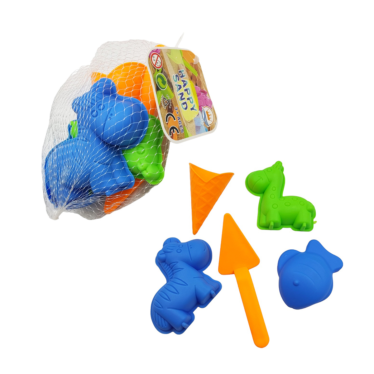 5-Pieces Mini Sand Creation Beach Toy Play Set – Gift Toys – Party Time ...
