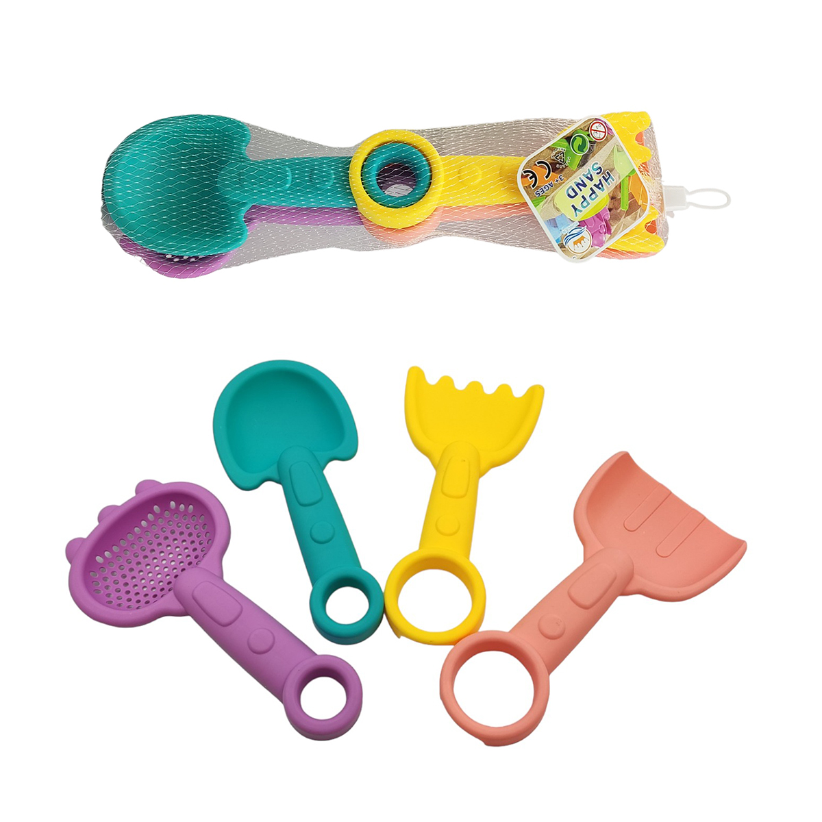 4-Pieces Equipment For Sand Creation Beach Toy Play Set – Gift Toys ...