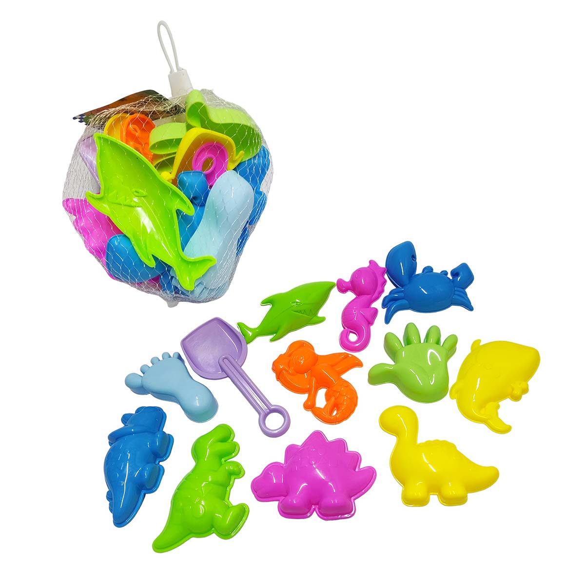 12-Pieces Mini Sand Creation Beach Toy Play Set – Party Favors & Gifts ...