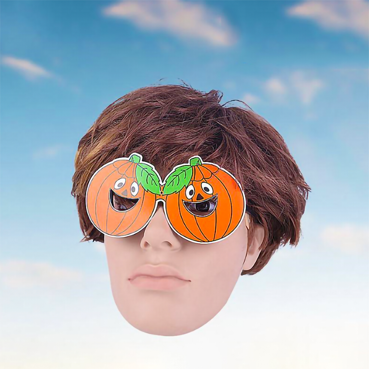 Spooky Paper Pumpkin Glasses – Halloween Costume Props – Party Time Dubai