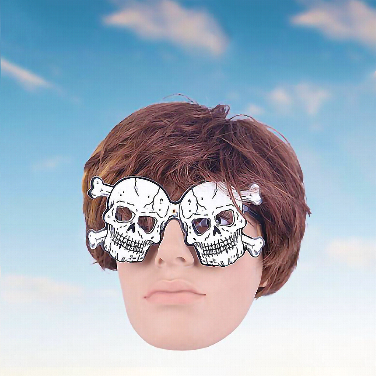 Spooky Paper Skeleton Glasses – Halloween Costume Props – Party Time Dubai