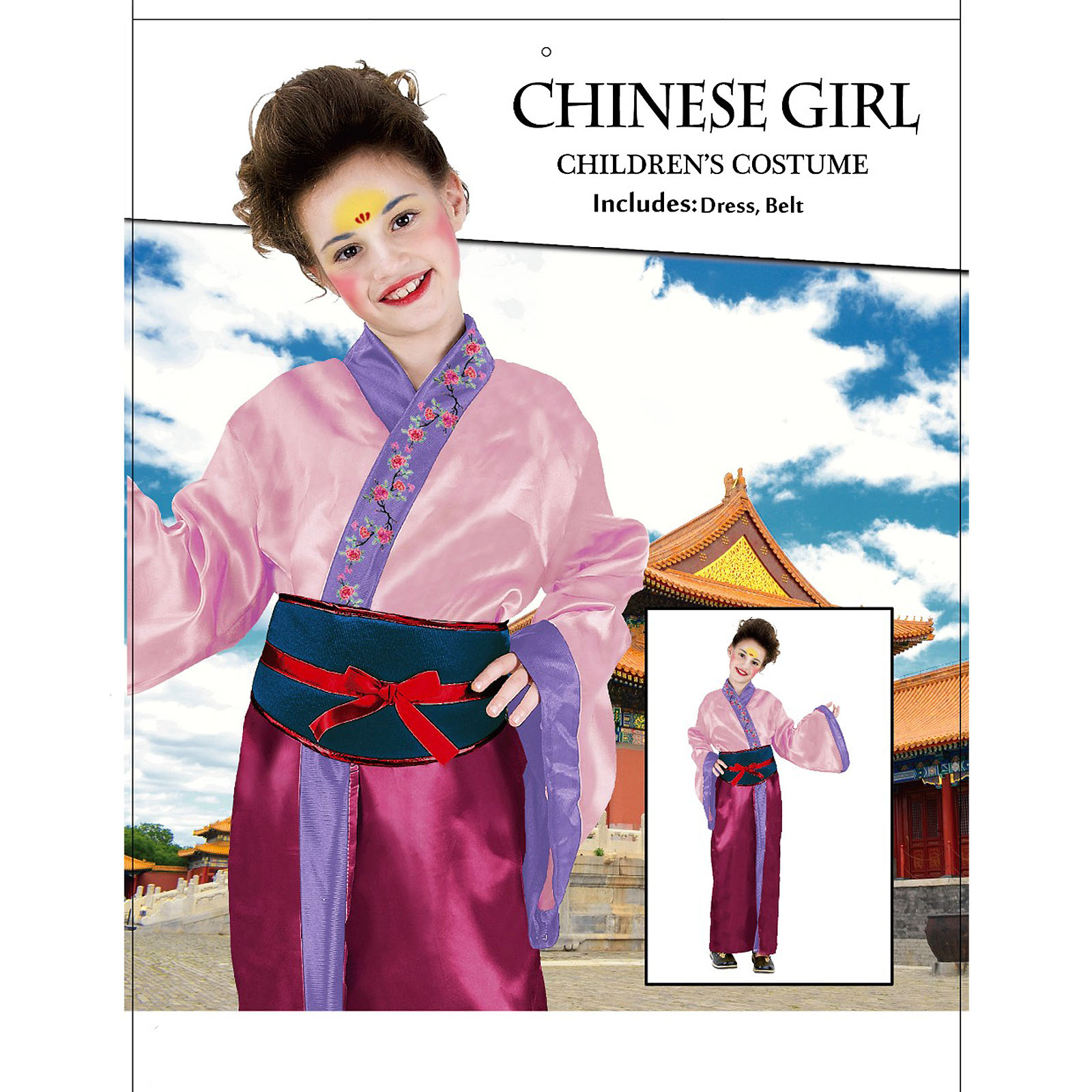 Chinese Girl Costume – Kid’s Halloween Costume – Party Time Dubai