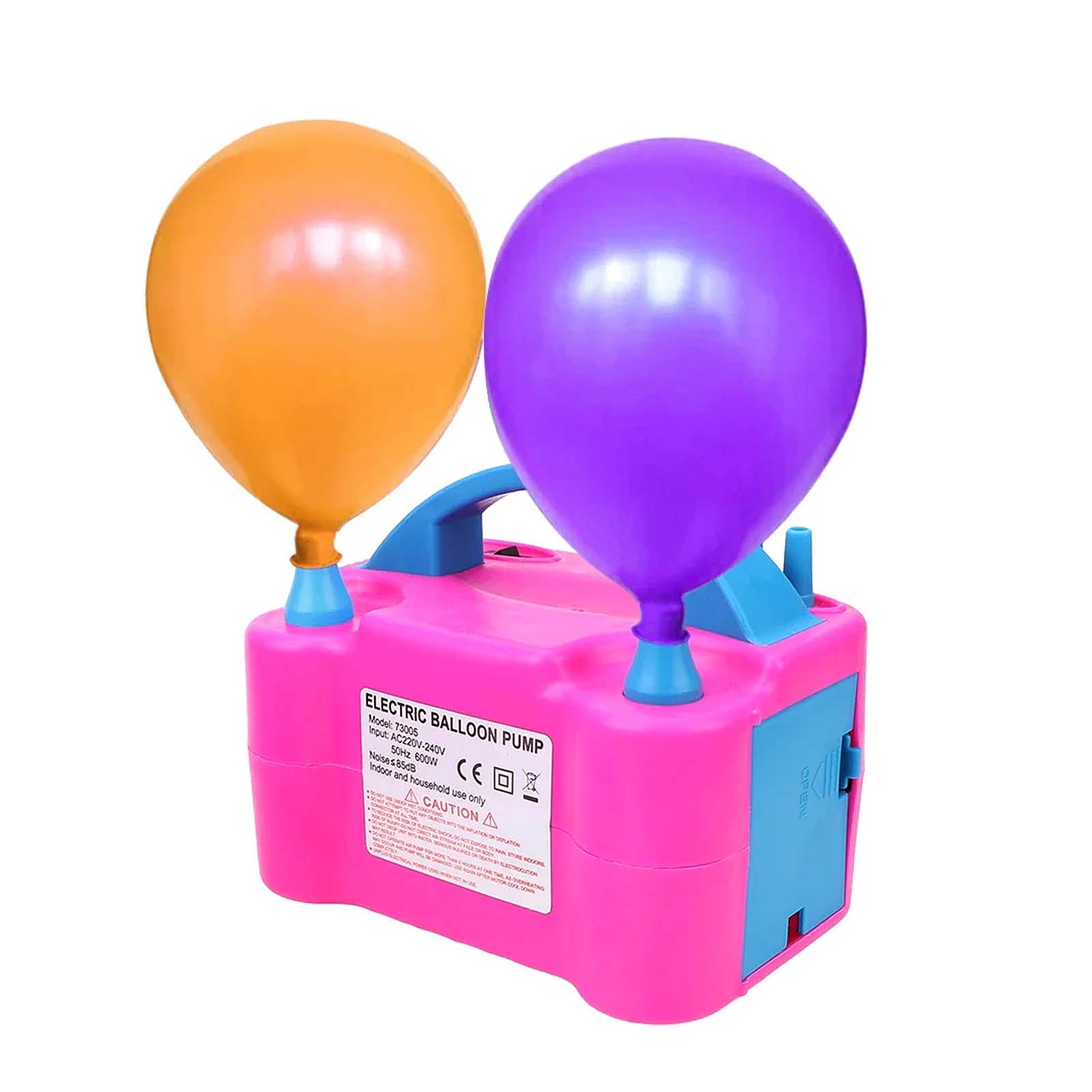 Dual Nozzle Portable Balloon Air Pump – Balloon Decoration Equipment ...