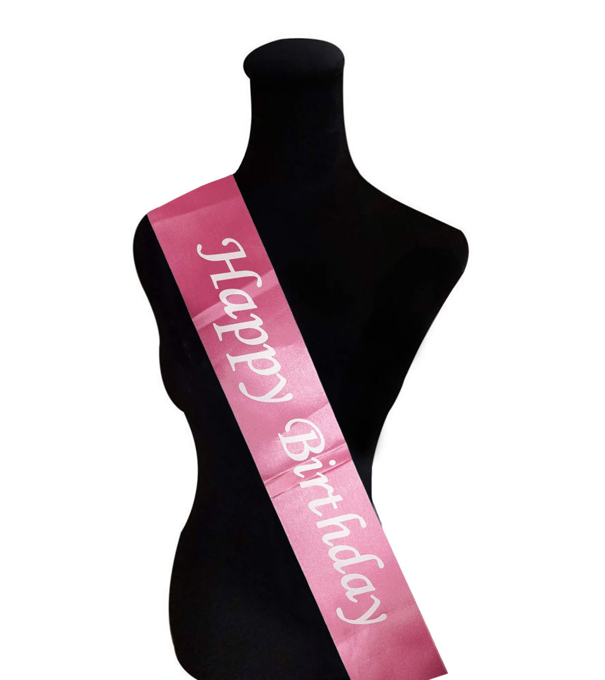 Happy Birthday Sash, Light Pink – Birthday Party Supplies – Party Time ...