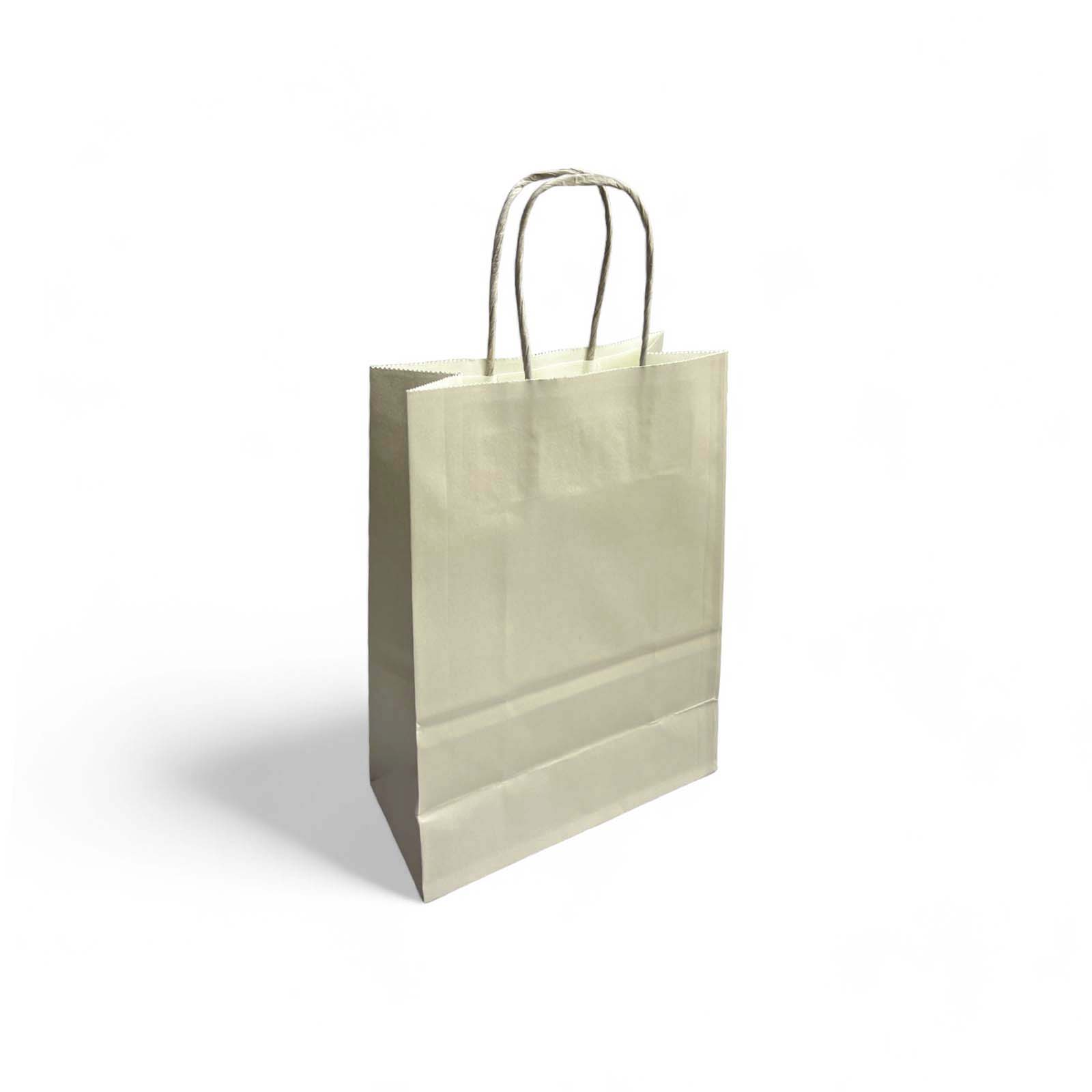 12-Pieces 22x15x8cm Gray Kraft Bags – Party Favors Bag & Gift Paper Bag ...