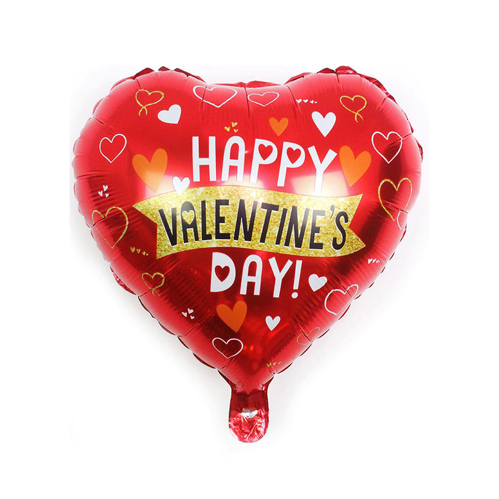 1 Piece 18inch Heart Happy Valentine’s Day Foil Balloon – Party Time Dubai