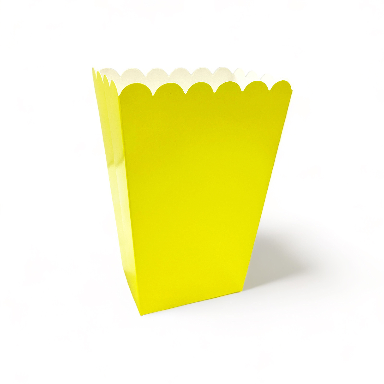 6pcs of Yellow Popcorn Box Party Favor & Treat Boxes – Party Time Dubai