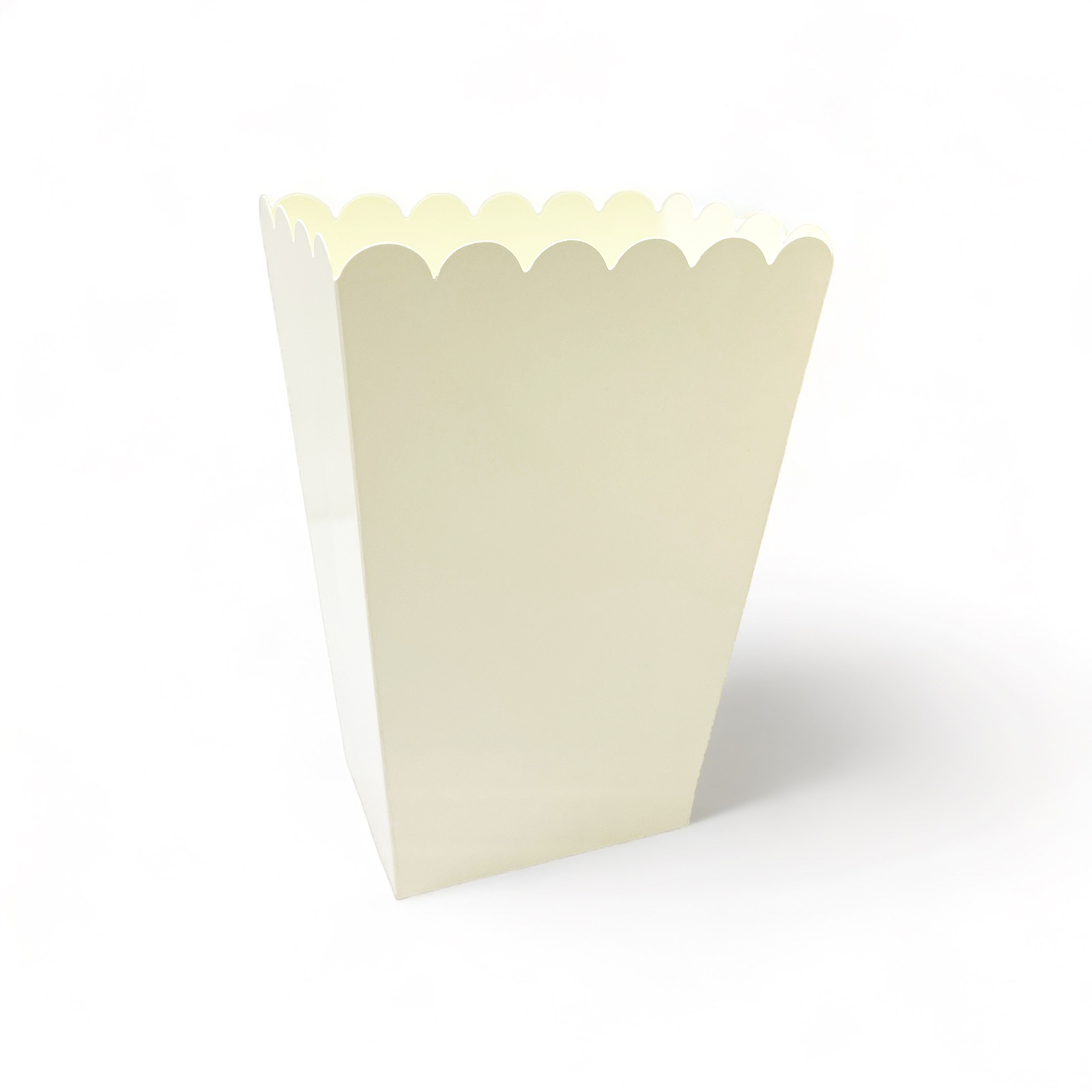 6pcs of White Popcorn Box Party Favor & Treat Boxes – Party Time Dubai