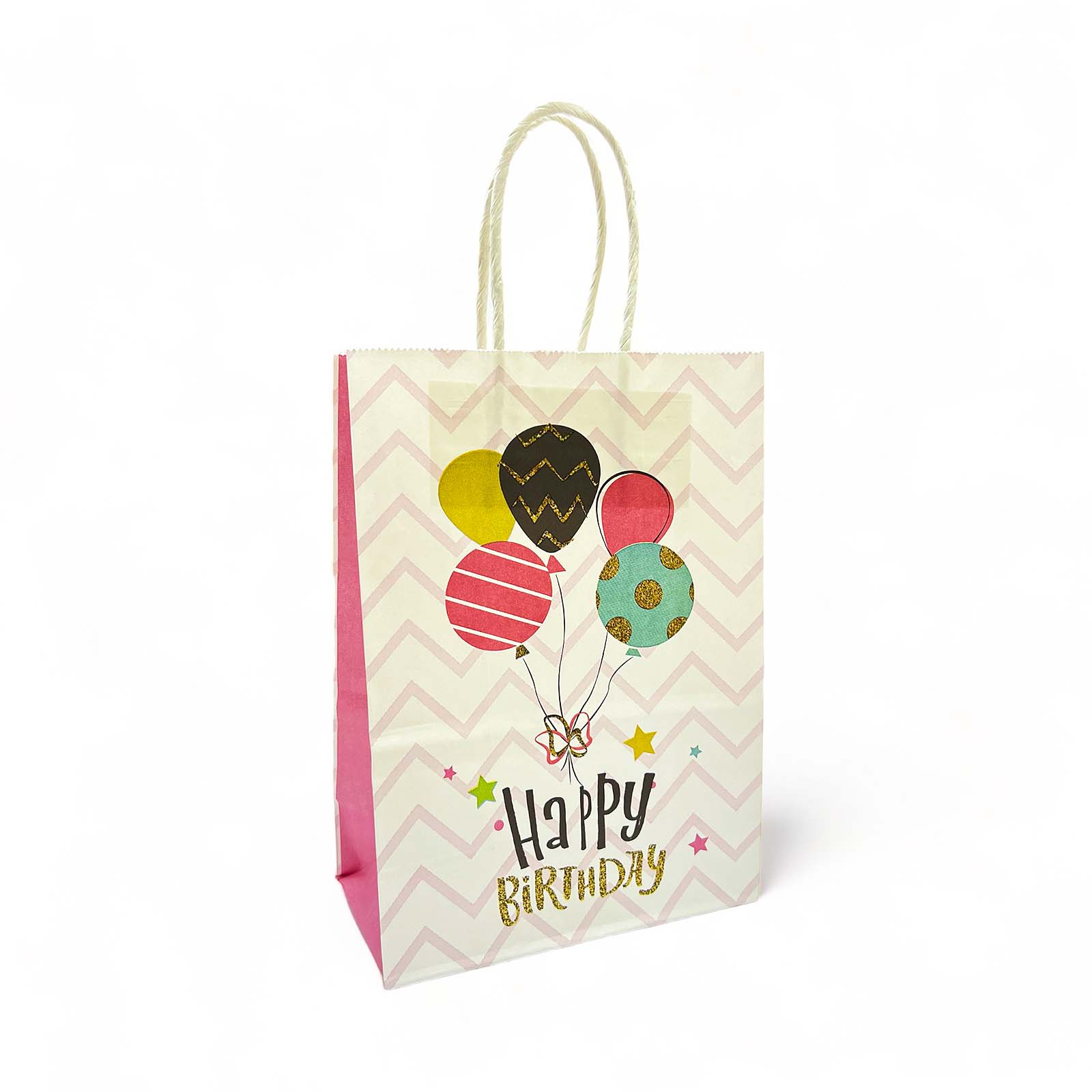 12-Pieces 22x15x8cm Happy Birthday Paper Bags – Birthday Party Favor ...
