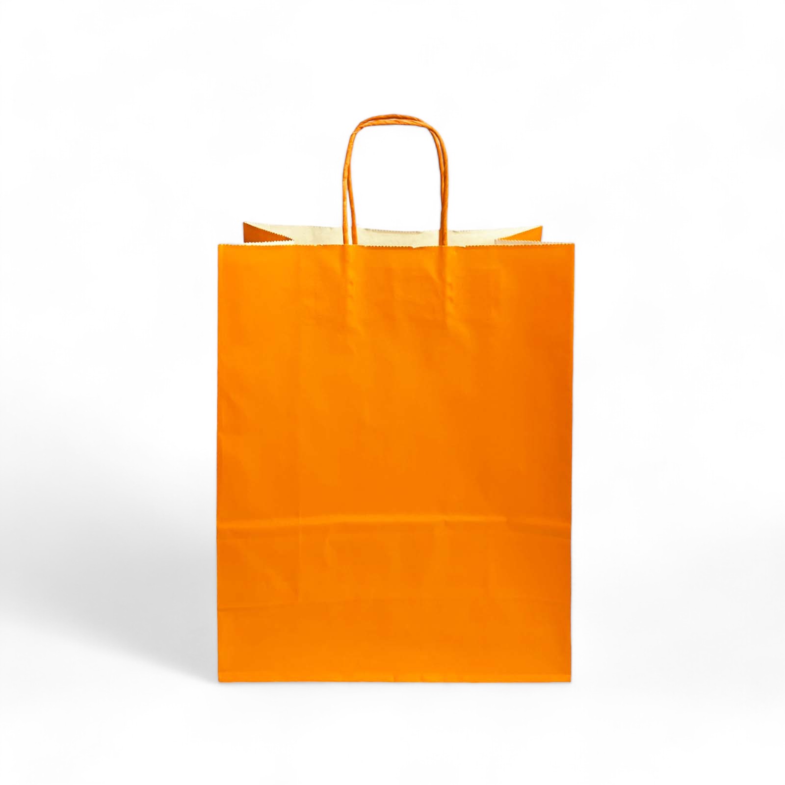 12-Pieces 33x26x12cm Orange Kraft Bags – Party Favor Bag & Gift Paper ...