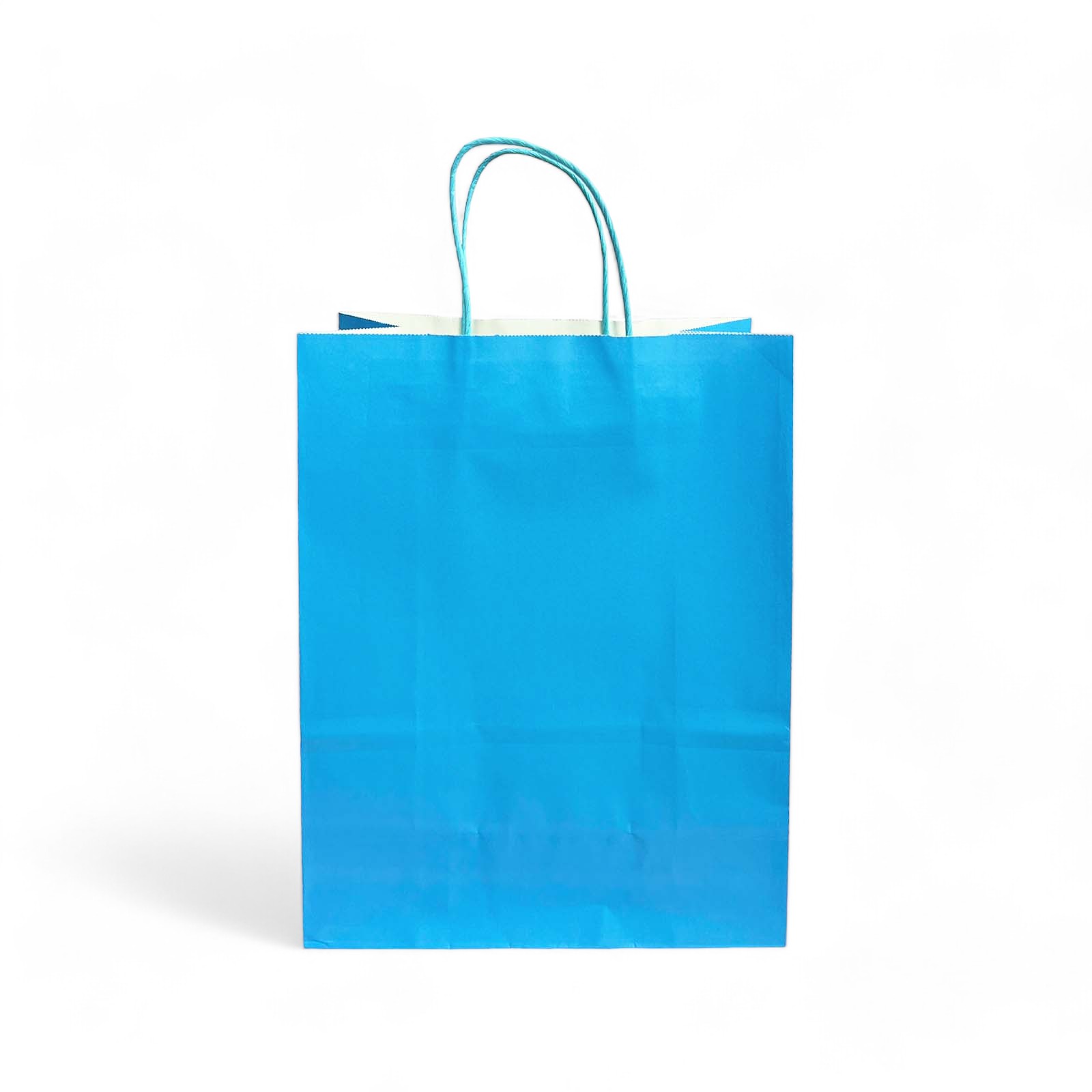 12-Pieces 33x26x12cm Blue Kraft Bags – Party Favor Bag & Gift Paper Bag ...
