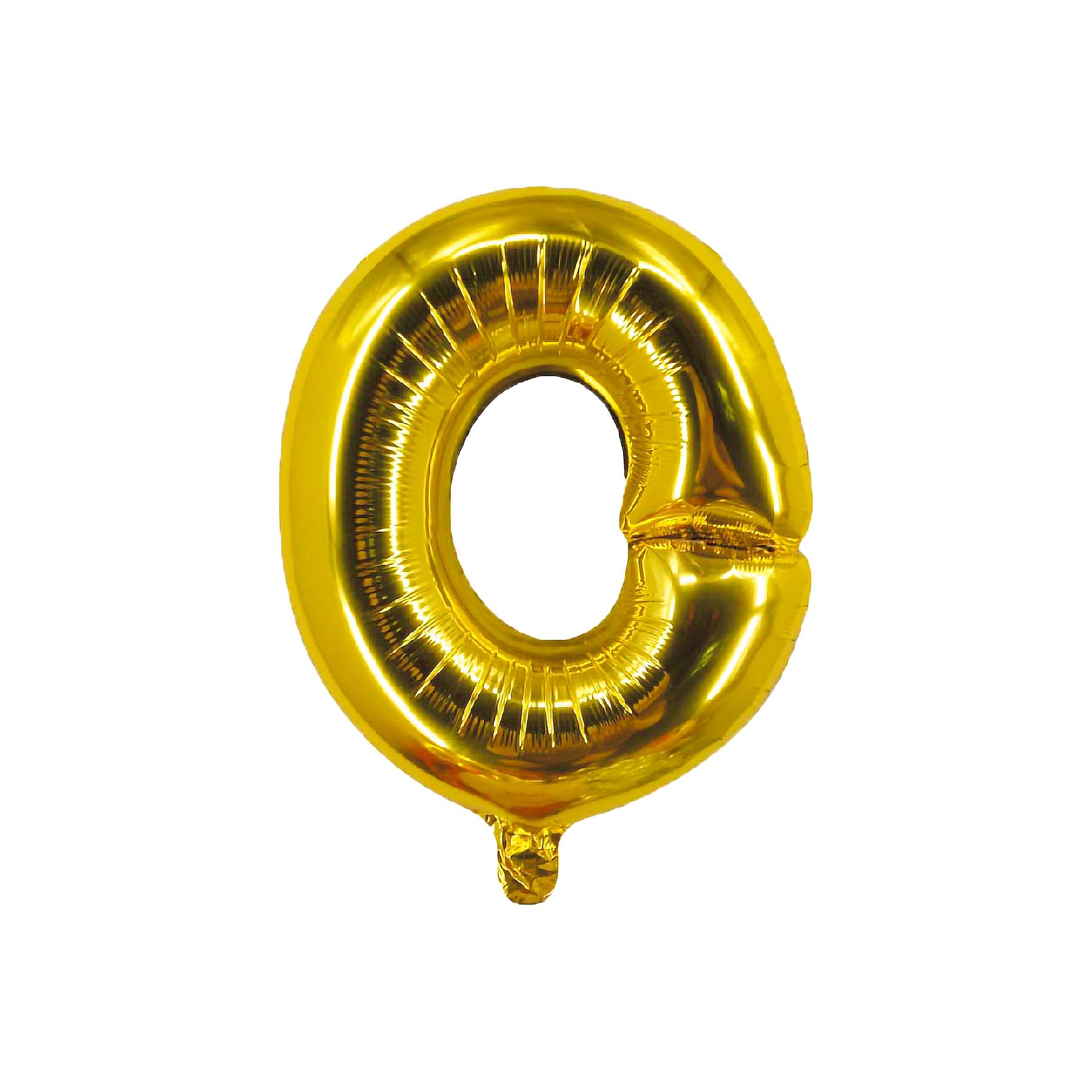 16″ Letter O Foil Balloon, Gold – Party Time Dubai
