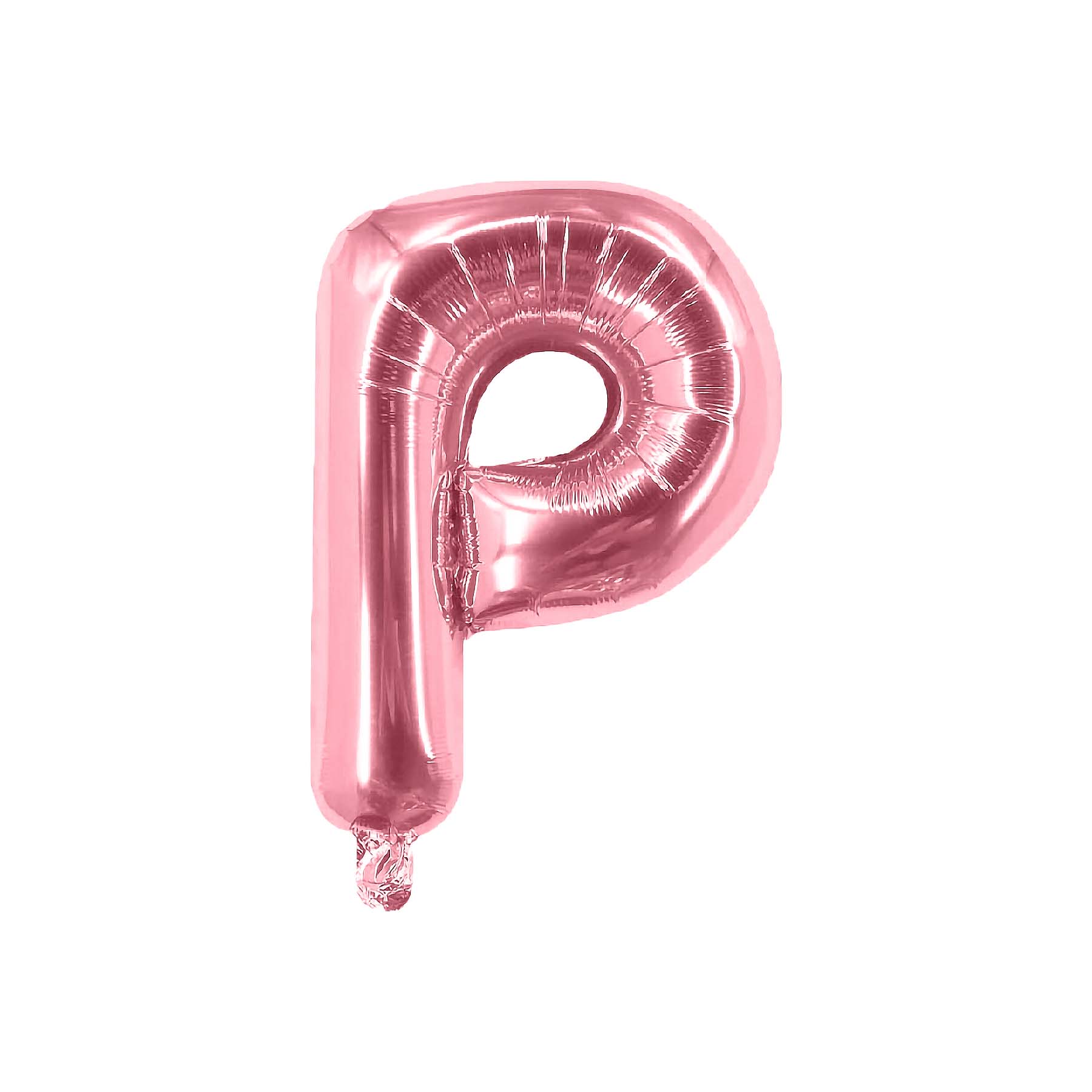 16″ Letter P Foil Balloon, Rose Gold – Party Time Dubai