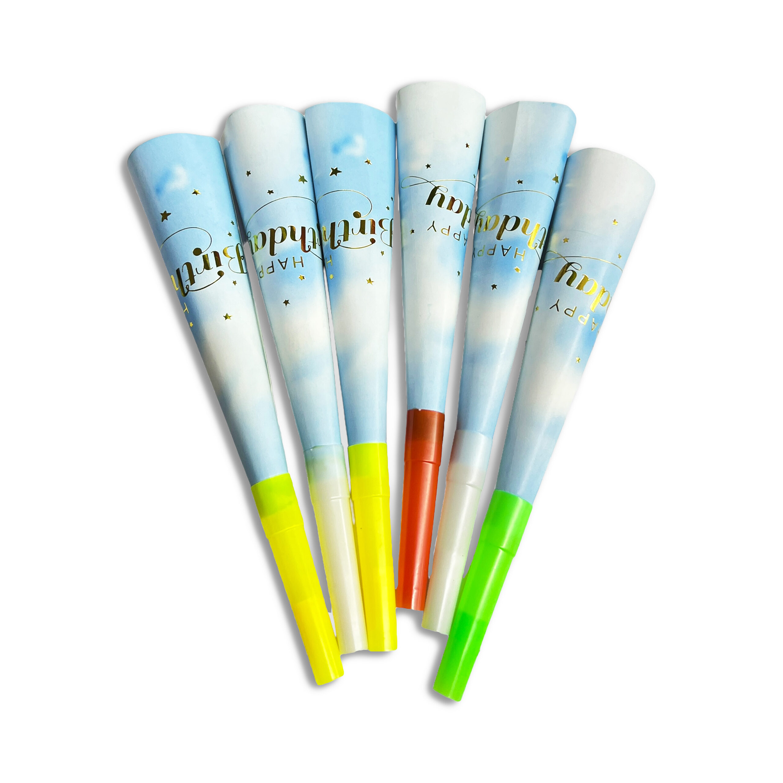 6-Pieces Happy Birthday Party Horns, Birthday Party Favors – Party Time ...