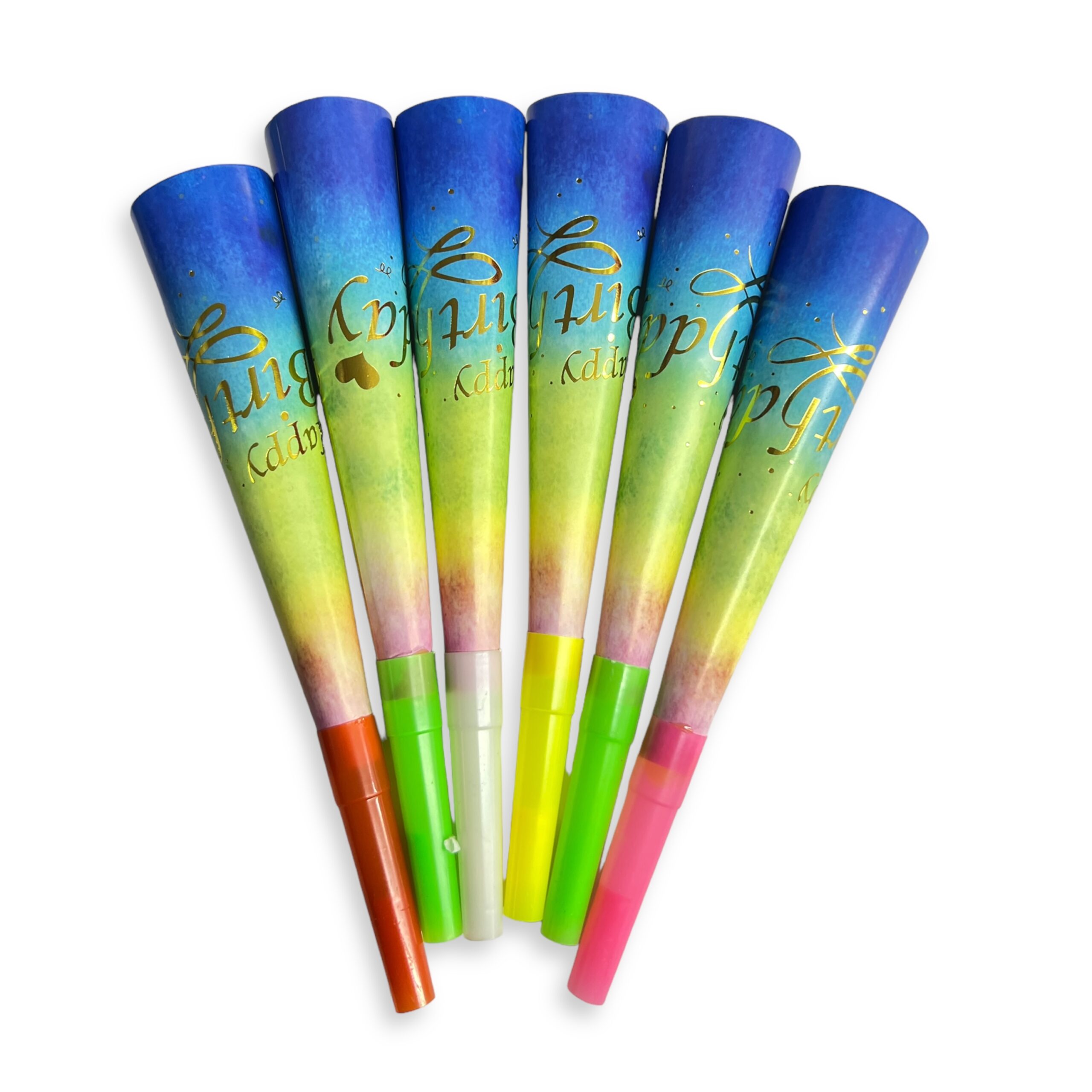 6-Pieces Happy Birthday Party Horns, Birthday Party Favors – Party Time ...