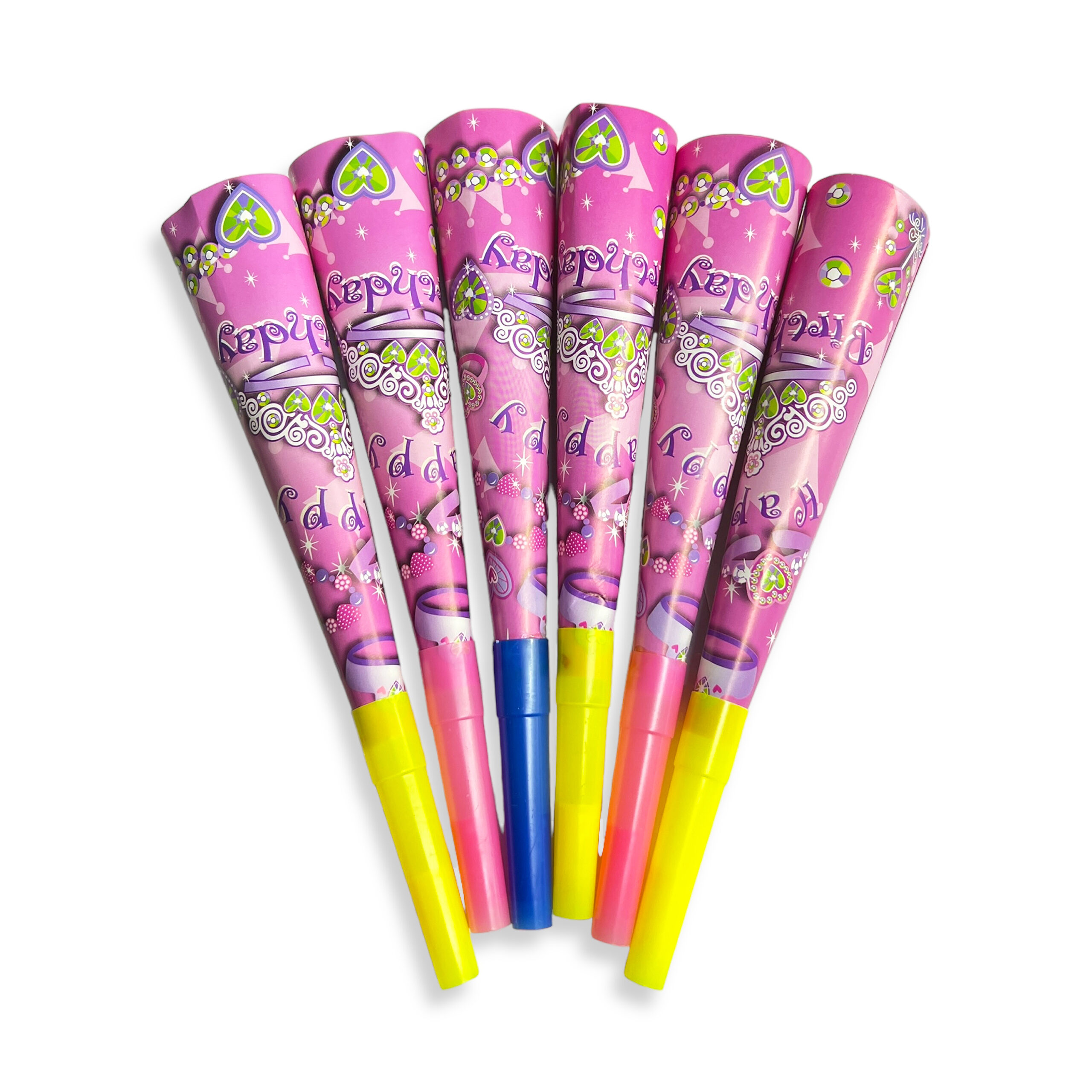 6-Pieces Happy Birthday Party Horns, Birthday Party Favors – Party Time ...