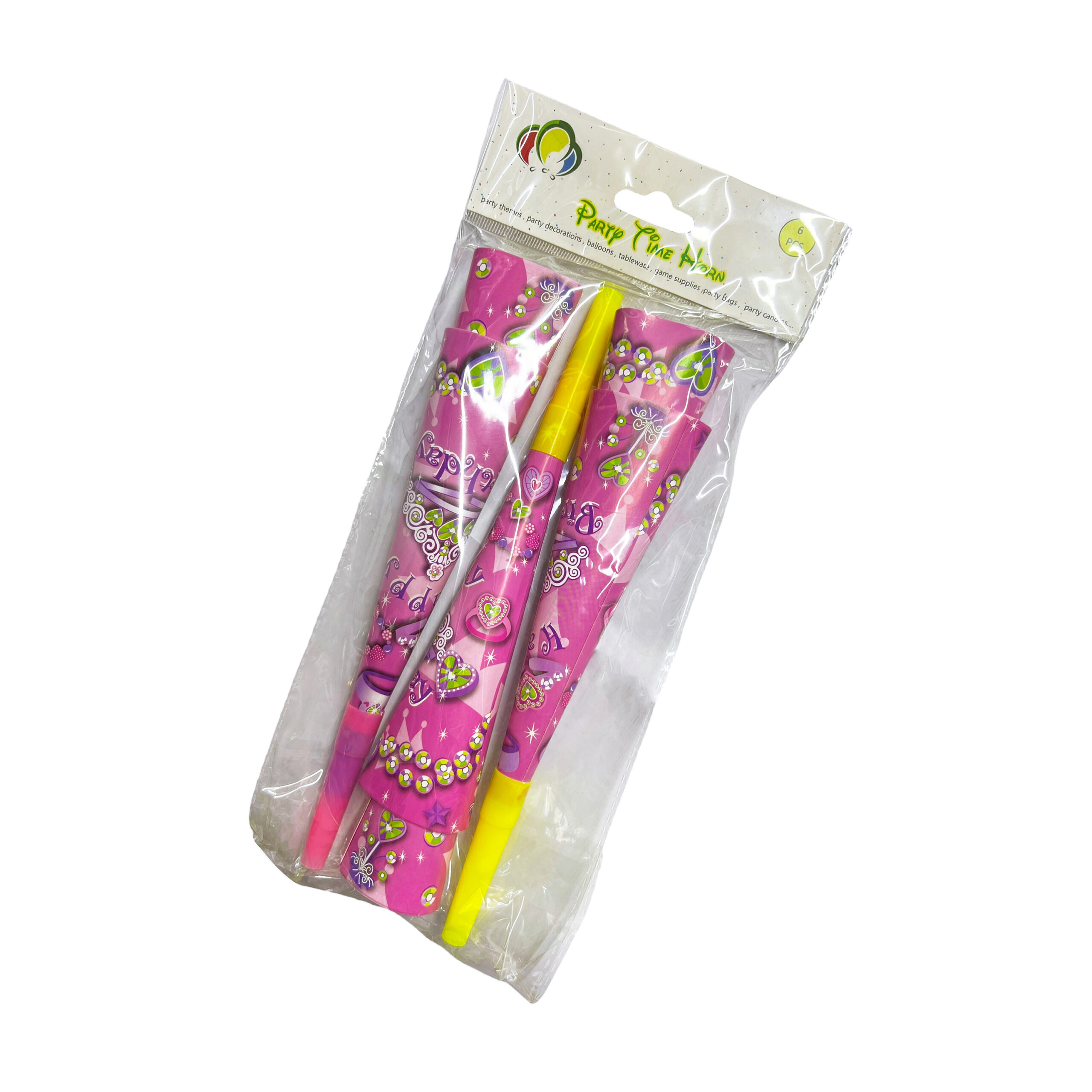 6-Pieces Happy Birthday Party Horns, Birthday Party Favors – Party Time ...