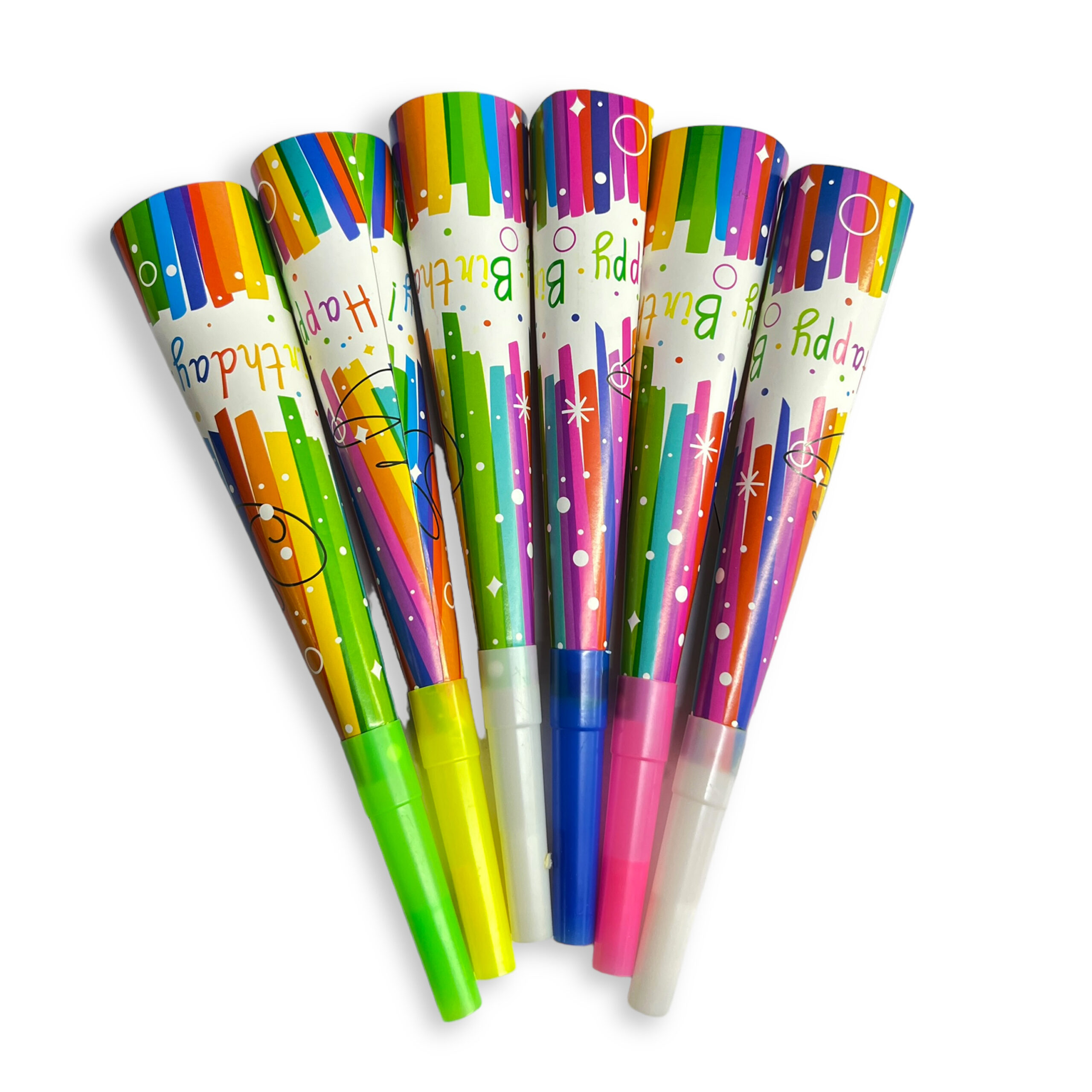 6-Pieces Happy Birthday Party Horns, Birthday Party Favors – Party Time ...