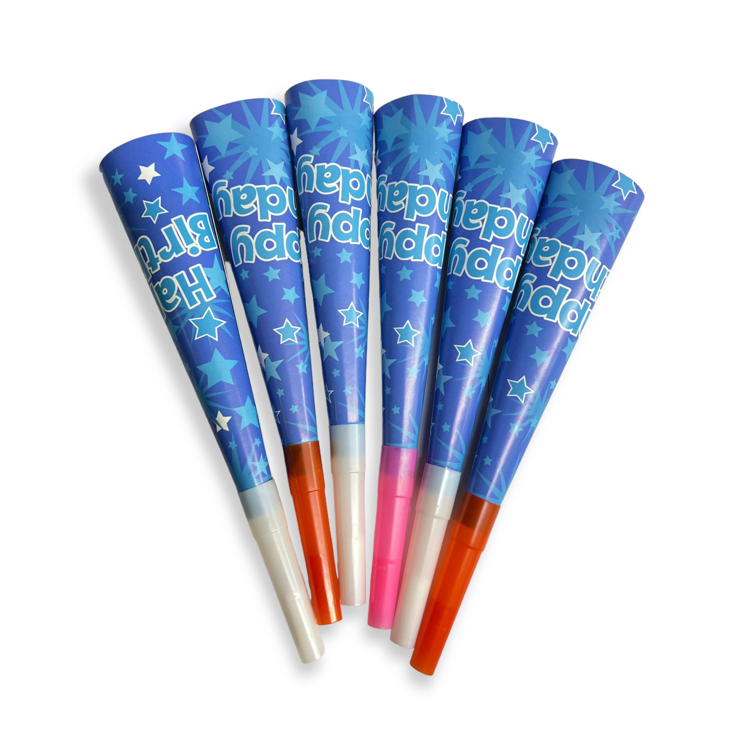 6-Pieces Happy Birthday Party Horns, Birthday Party Favors – Party Time ...