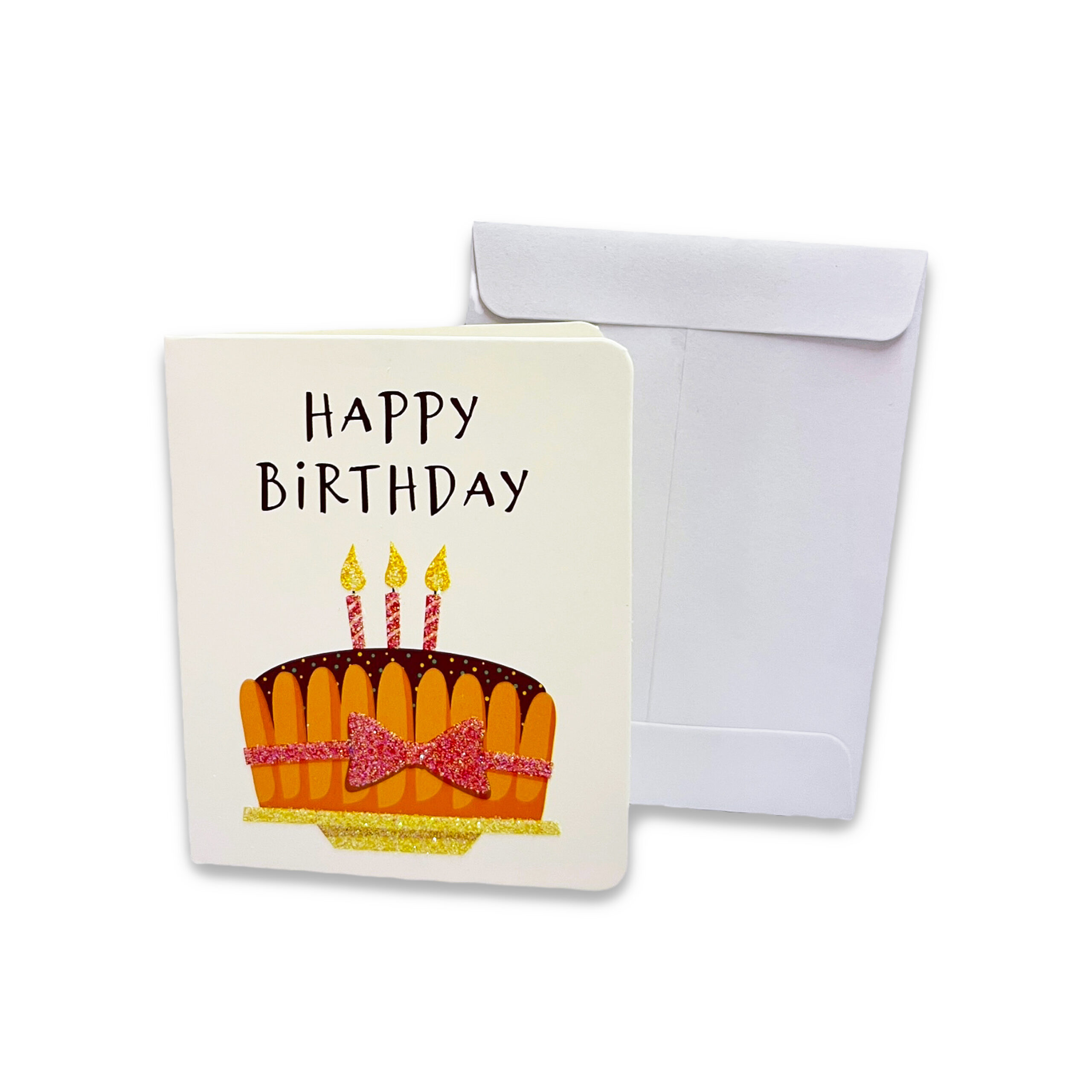 6pcs Mini Happy Birthday Greeting Cards with Envelope – Party Time Dubai