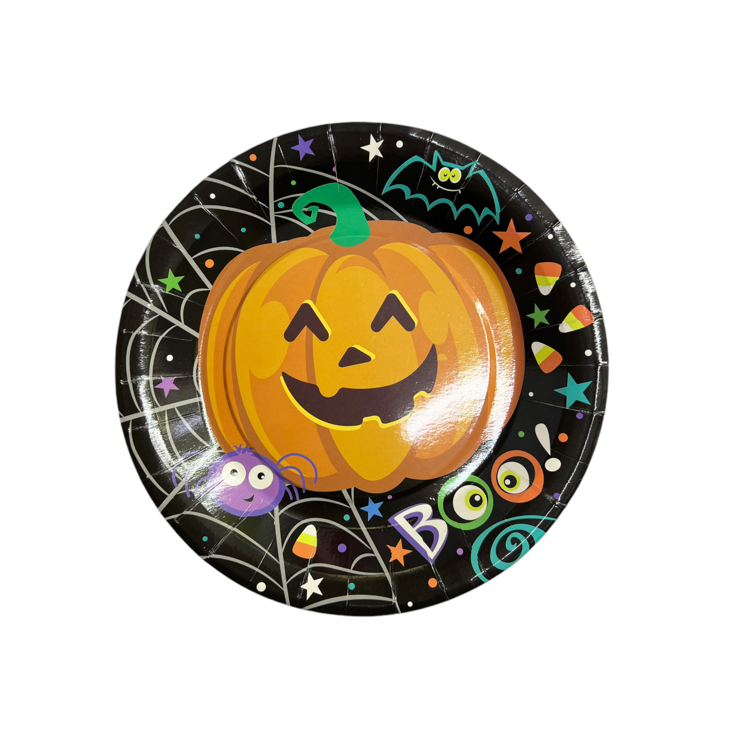 6-Pieces 7″ Halloween Paper Plates – Halloween Tableware – Party Time Dubai