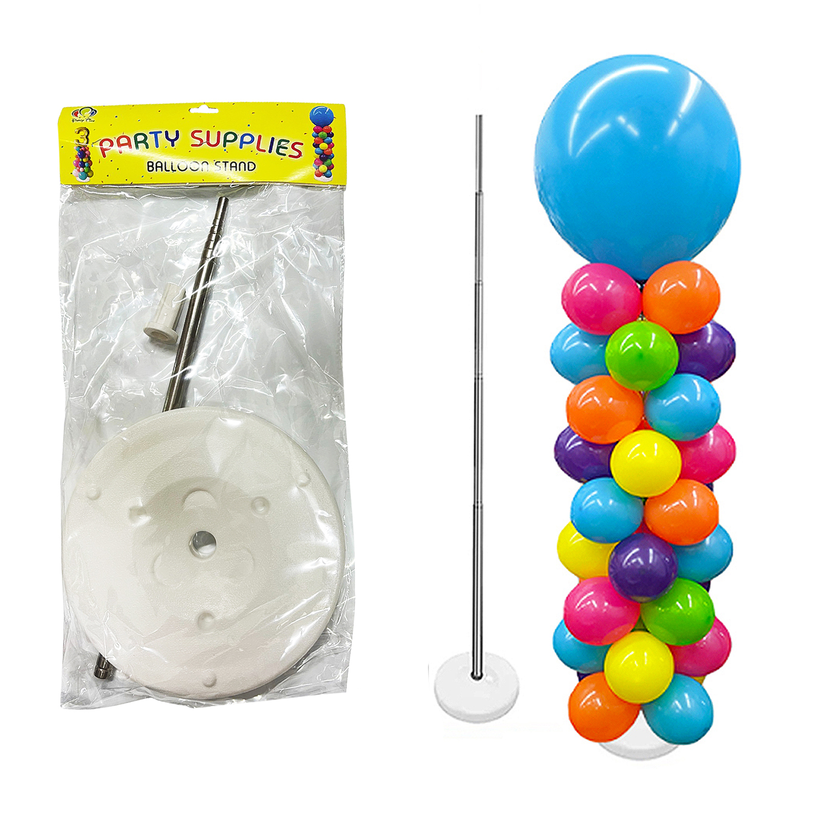 Adjustable Balloon Stand, DIY Balloon Column – Balloon Decoration ...