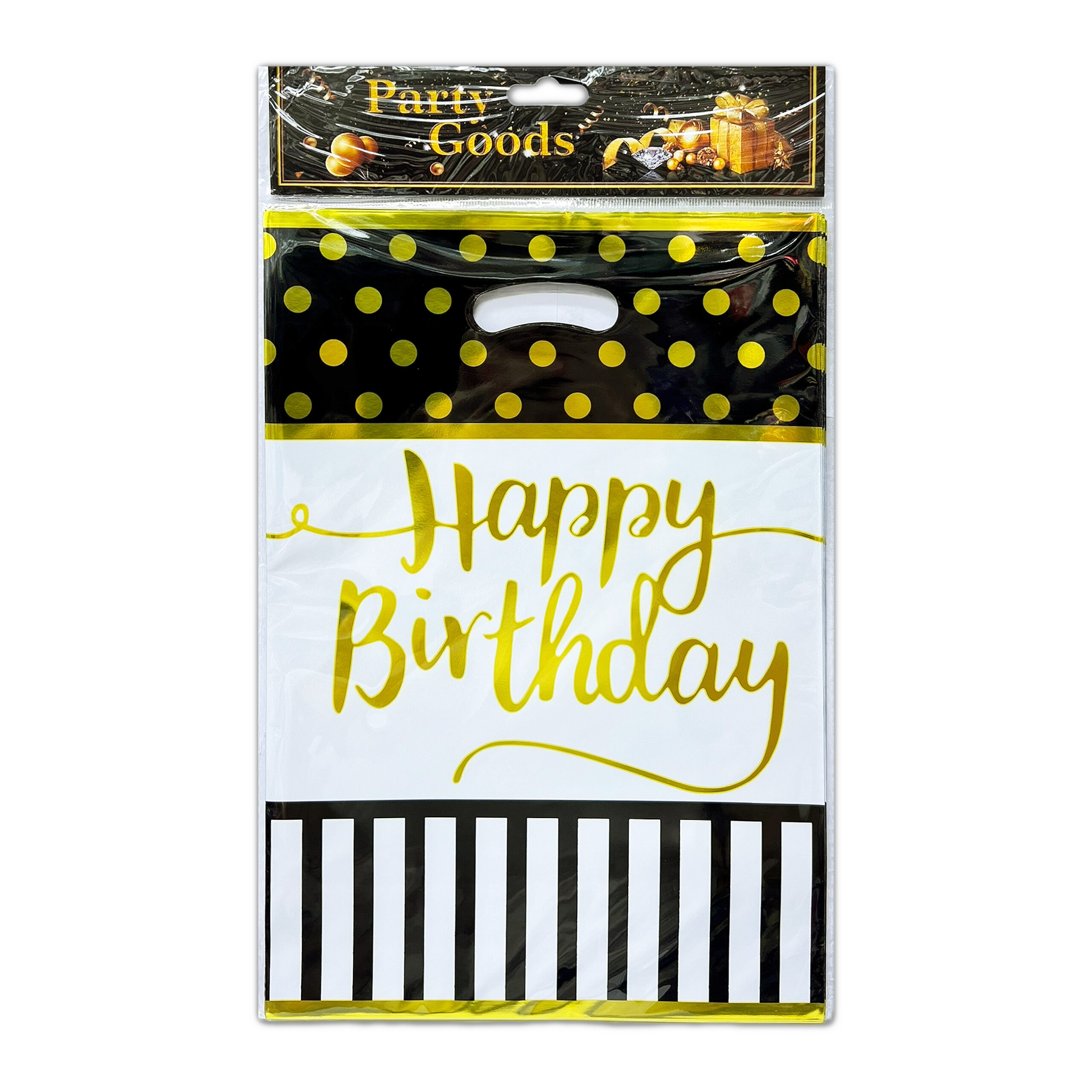 10-Pieces 30x21cm Happy Birthday Plastic Goodie Bags – Birthday Party ...