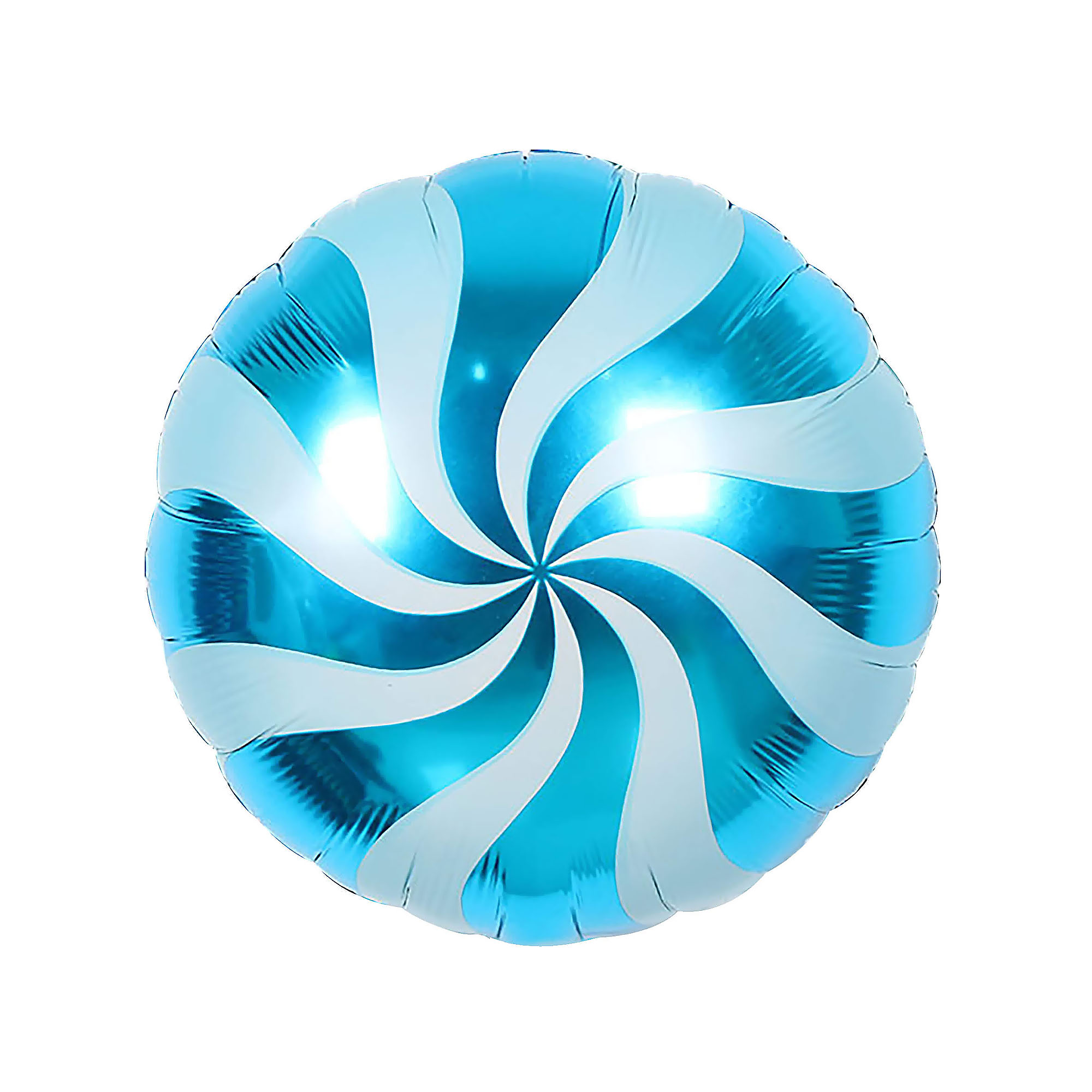1pc 18″ Blue Candy Foil Balloon, Candy Theme Birthday Decorations ...