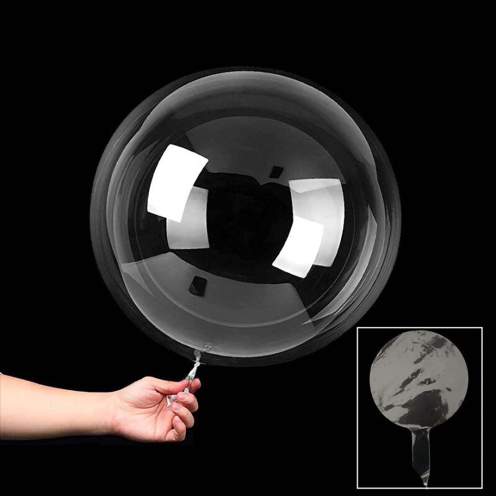 1pc 18″ Clear Bobo Balloons, Bubble Balloons – Party Time Dubai