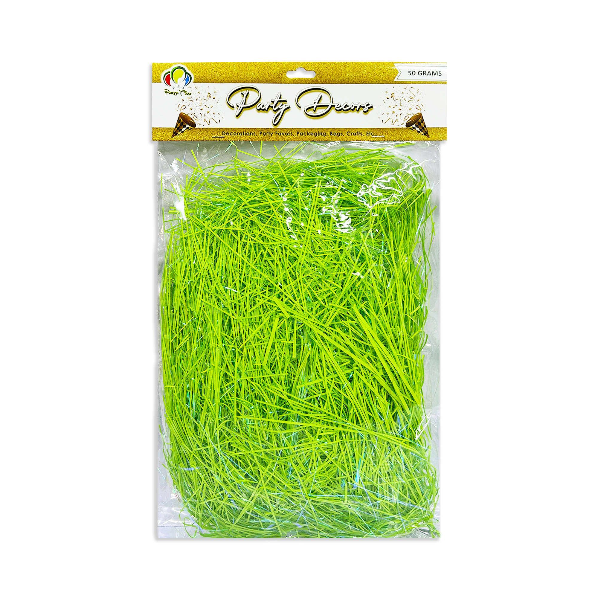 50grams Light Green Shredded Papers with Shiny Iridescent Films, Gift ...