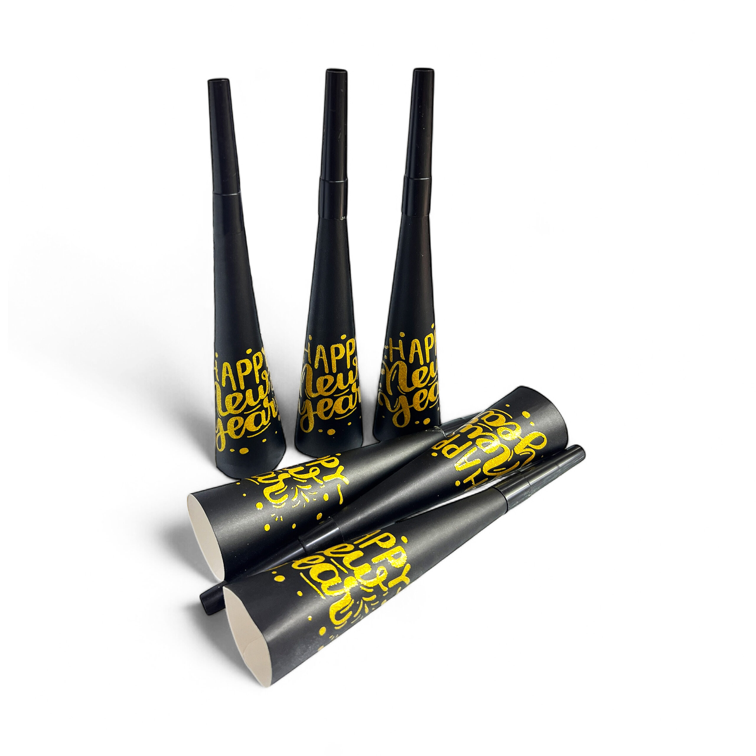 6pcs 20cm Happy New Year Party Horns, New Year’s Eve Party Favors ...