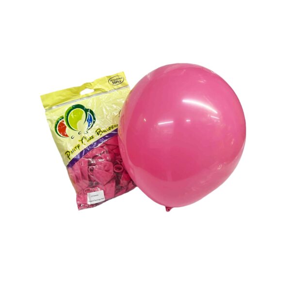 50pcs 10″ 2.2g Party Time Standard Flamingo Red Latex Balloons – Party ...